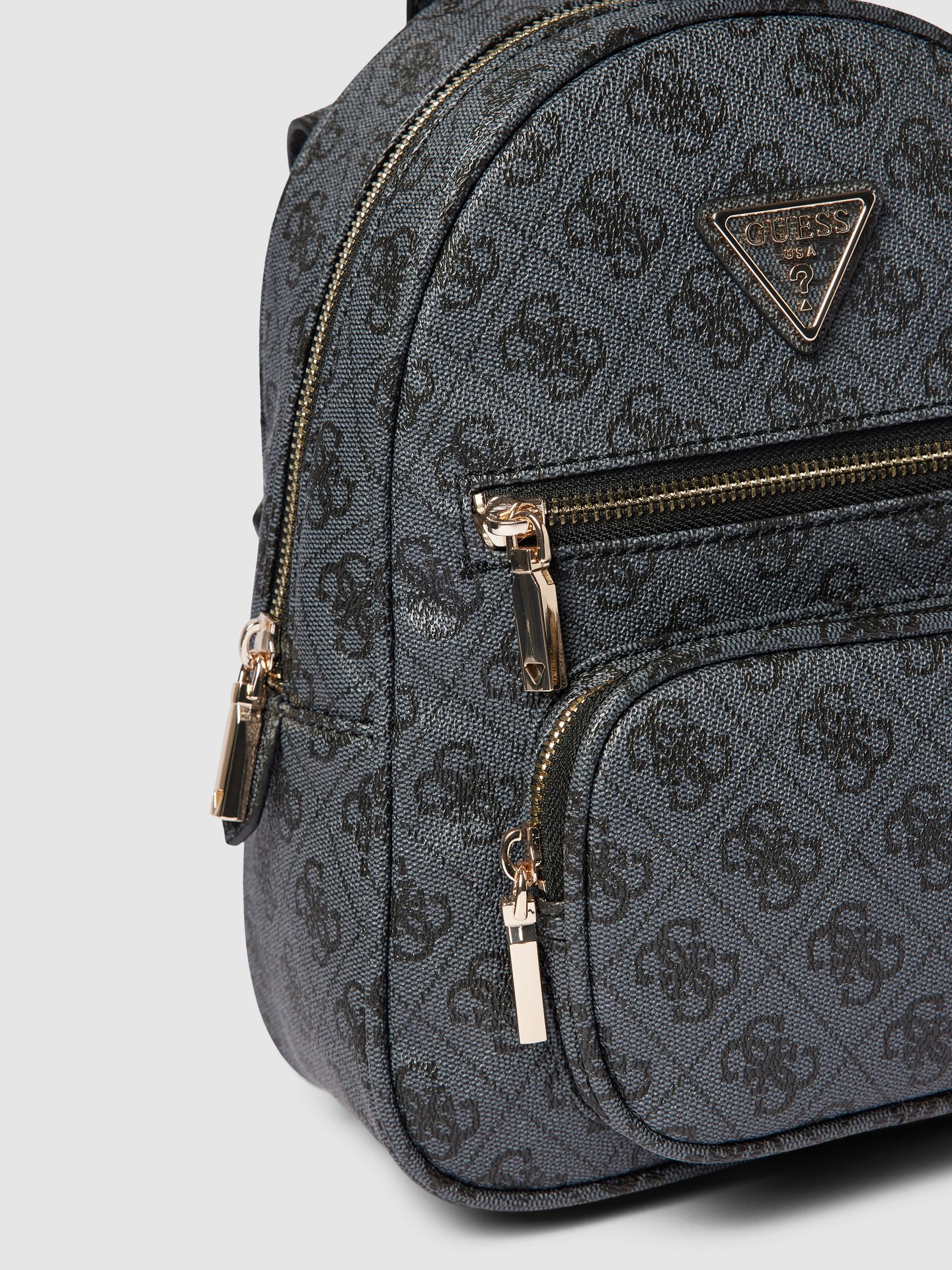 Guess Rugzak met labeldetail, model 'ECO ELEMENTS' in antraciet online ...