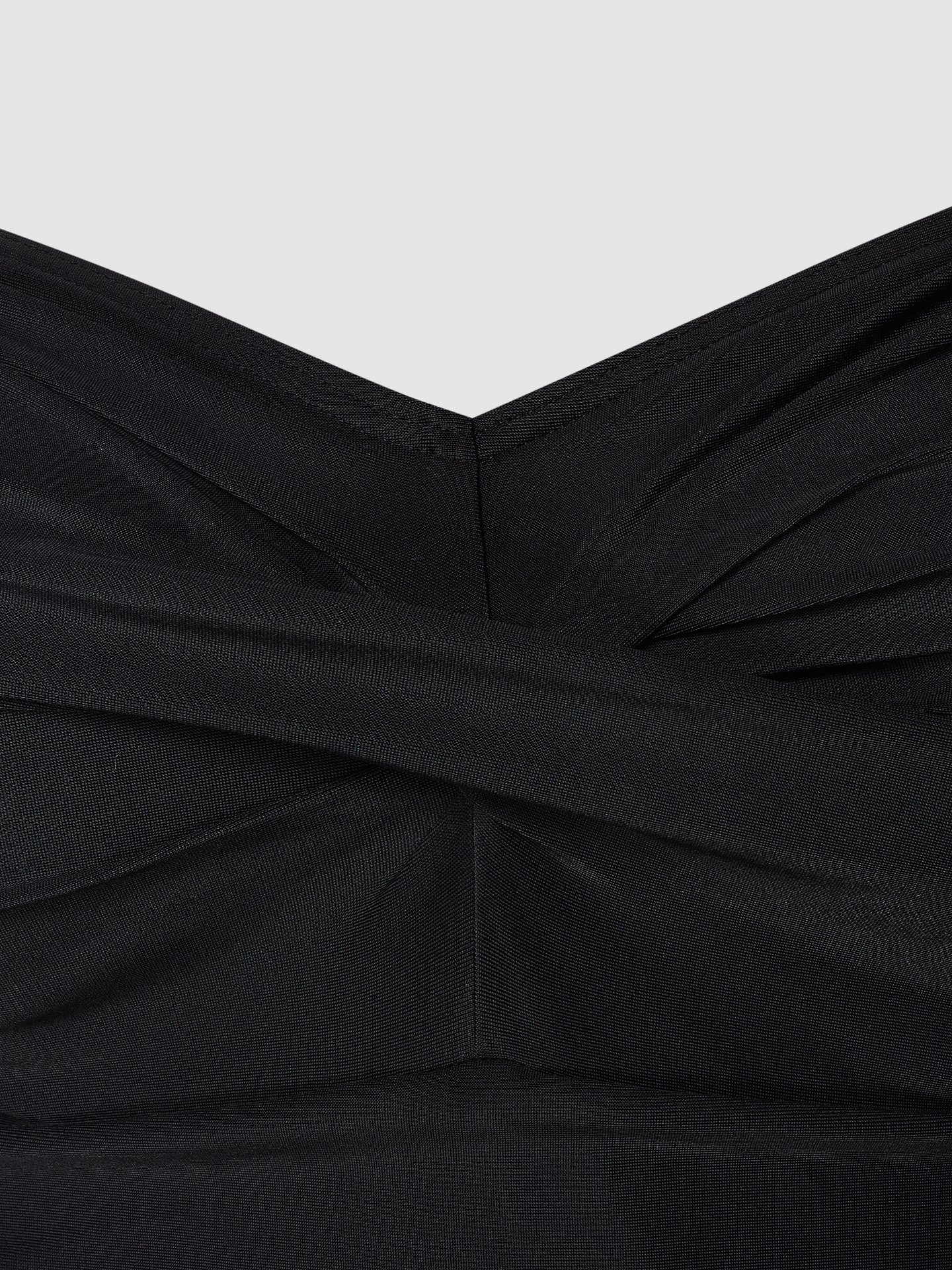 LASCANA PLUS SIZE badpak met plooien in zwart online kopen | P&C