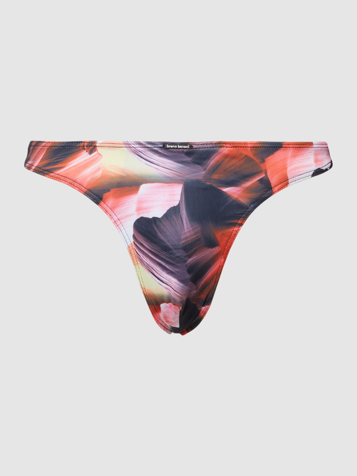 Bruno Banani String met all-over motief in terracotta online kopen | P&C