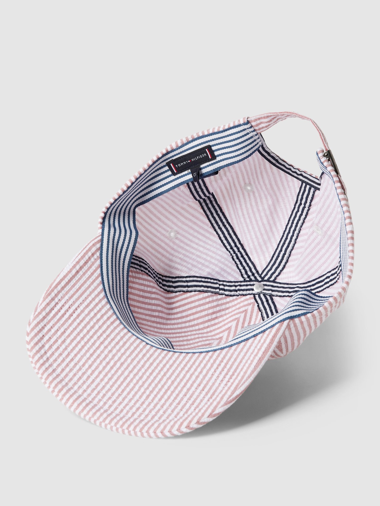 Tommy Hilfiger Base Cap mit Strukturmuster (rot) online kaufen