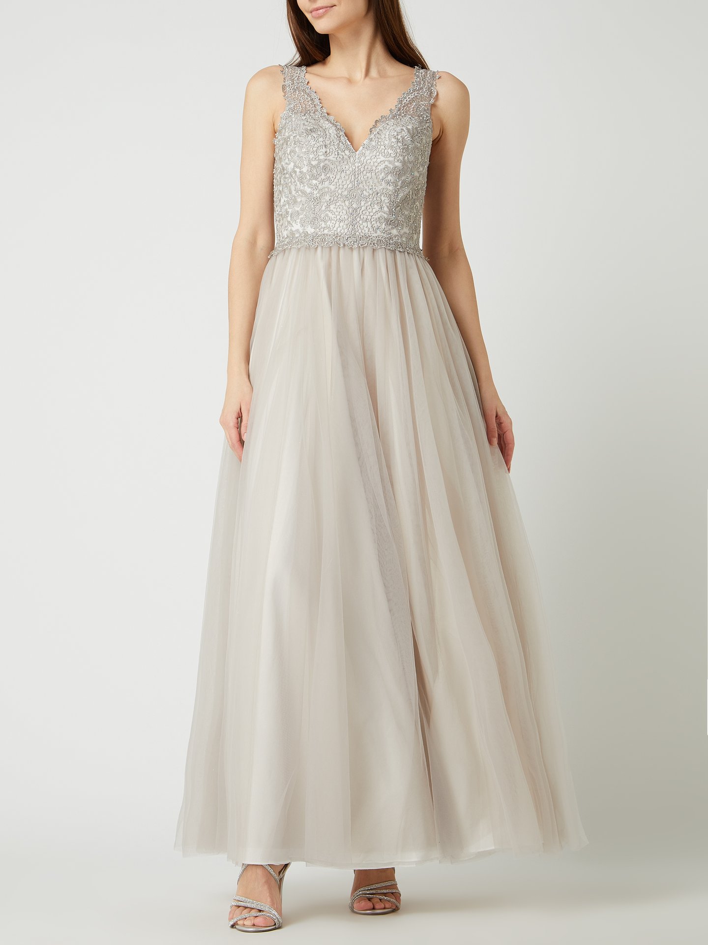 Mascara Abendkleid aus Tüll (sand) online kaufen