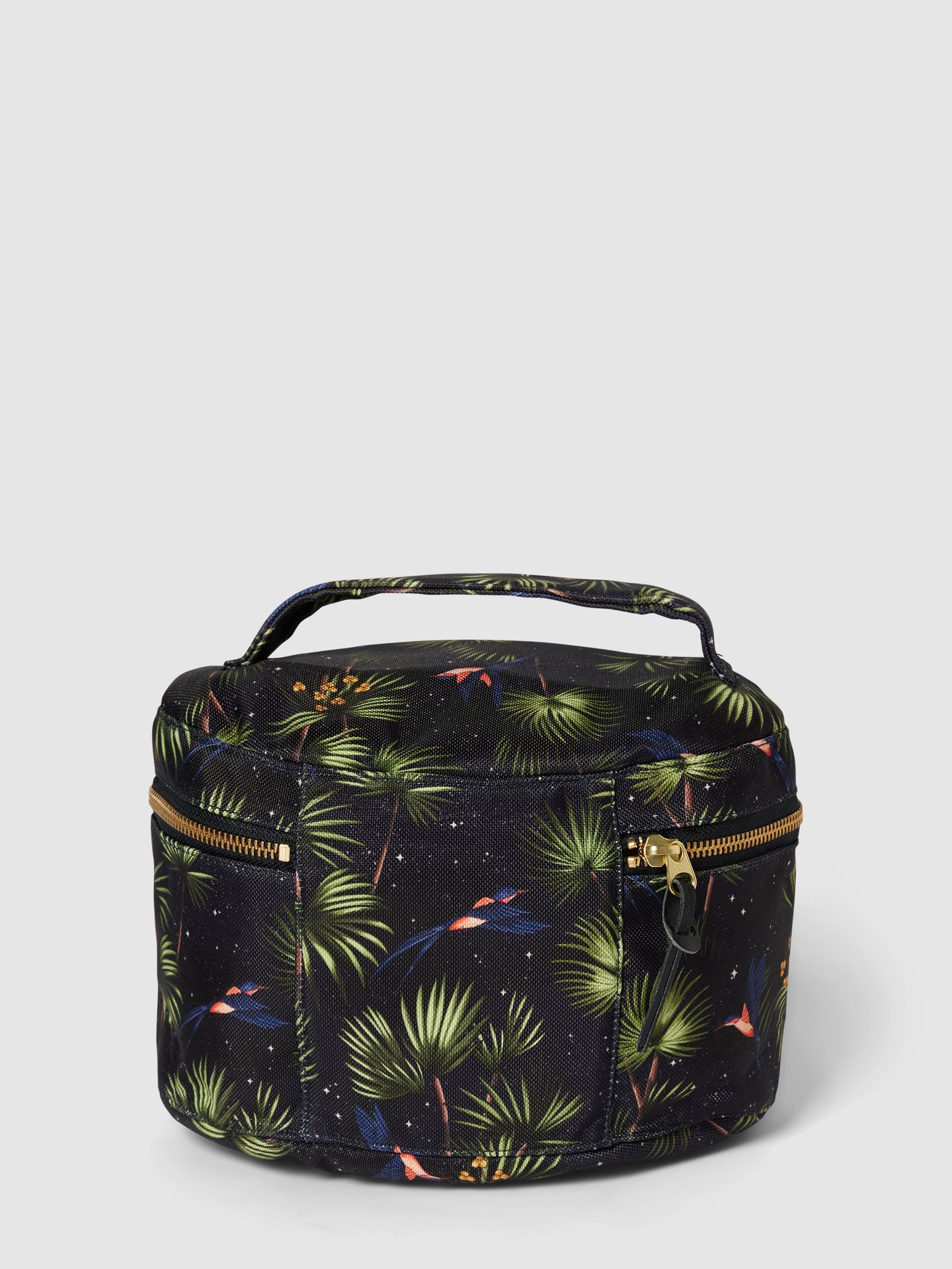 WOUF Make-uptasje met all-over motief, model 'Paradise' in marineblauw ...