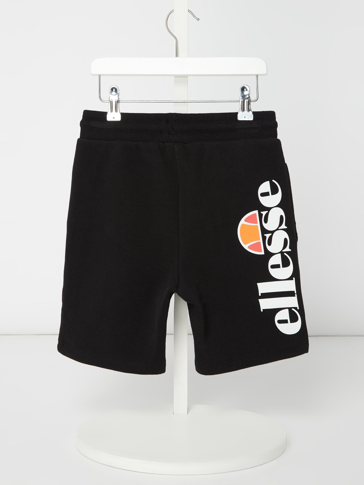 Ellesse Sweatshorts mit Logo-Print Modell 'Toyle' (schwarz) online kaufen