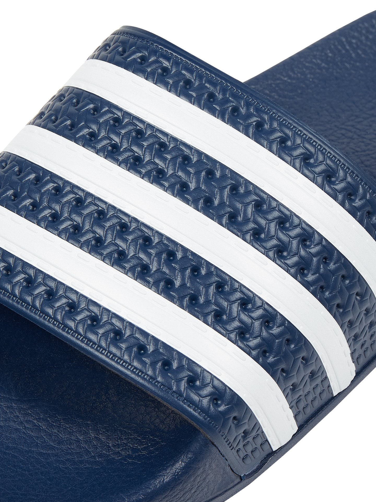 adidas Originals Slides mit Logo-Streifen Modell 'Adilette' (blau ...