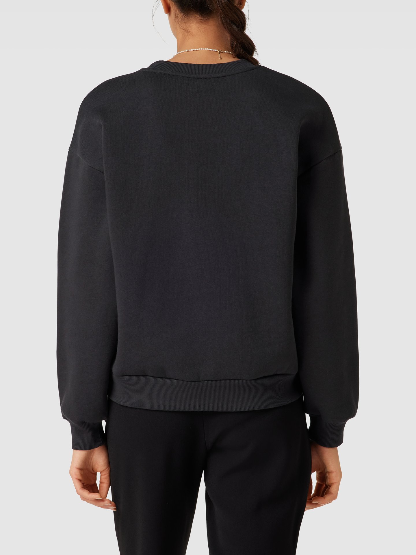 Gina Tricot Sweatshirt mit Motiv-Stitching Modell 'Riley' (anthrazit ...