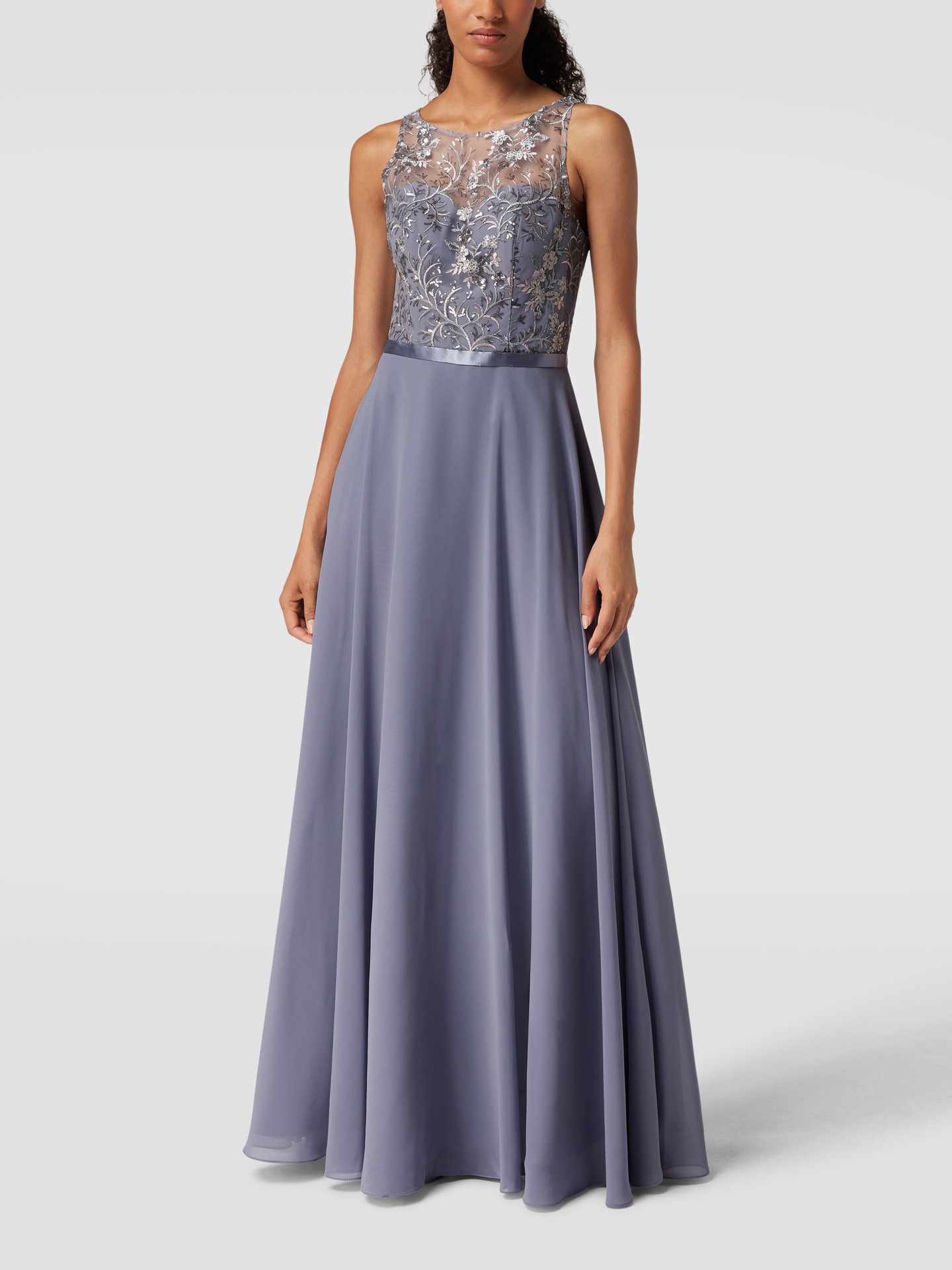 Luxuar Abendkleid mit Paillettenbesatz (bleu) online kaufen Luxuar Abendkleid mit Paillettenbesatz (bleu) online kaufen
