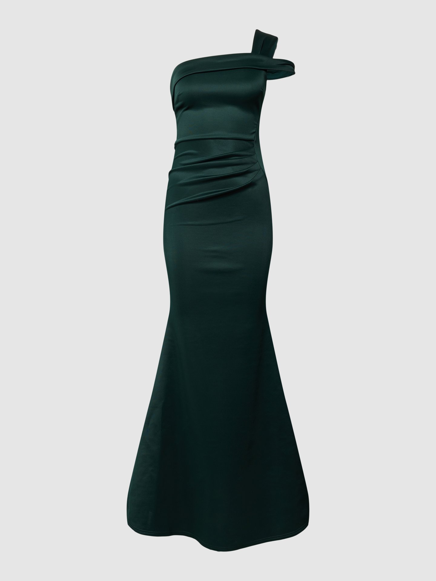 Lipsy Abendkleid im One-Shoulder-Design (dunkelgrün) online kaufen