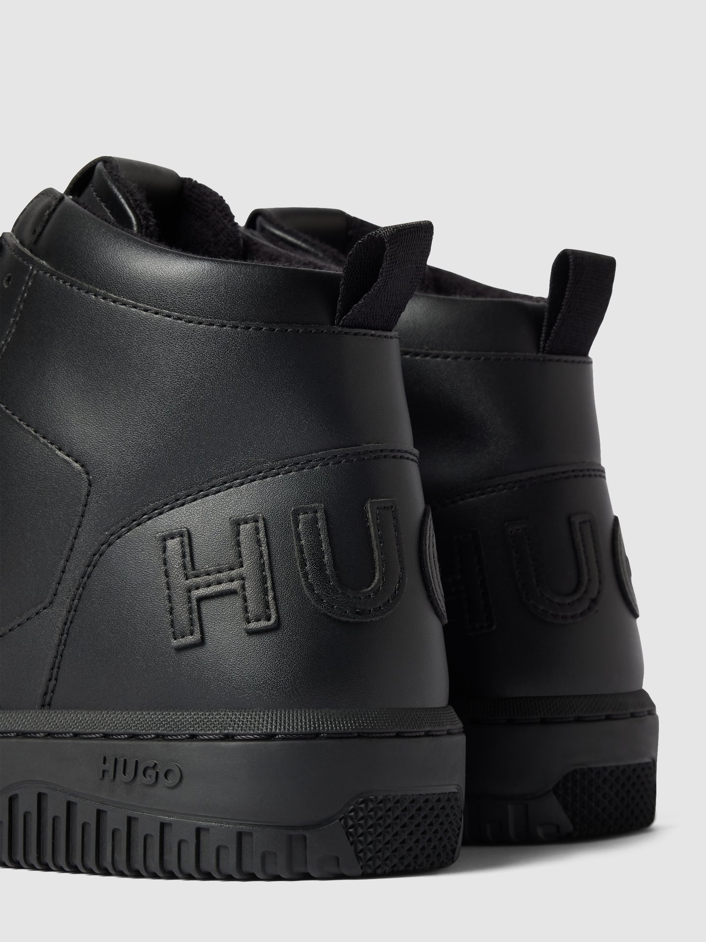 HUGO High Top Sneaker mit Label-Prägung Modell 'Kilian' (schwarz ...