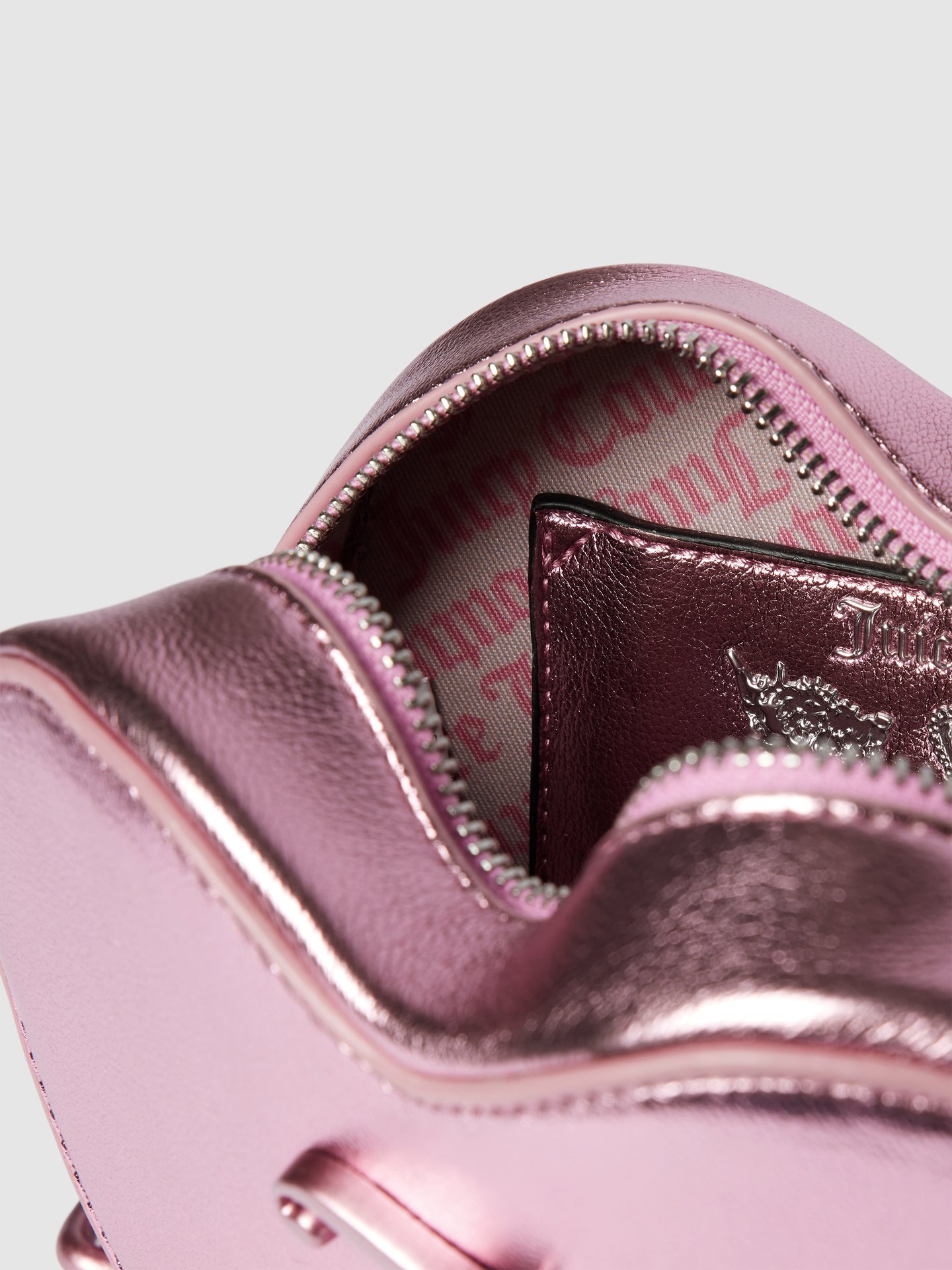Juicy Couture Hartvormige handtas, model 'Heart' in roze online kopen | P&C