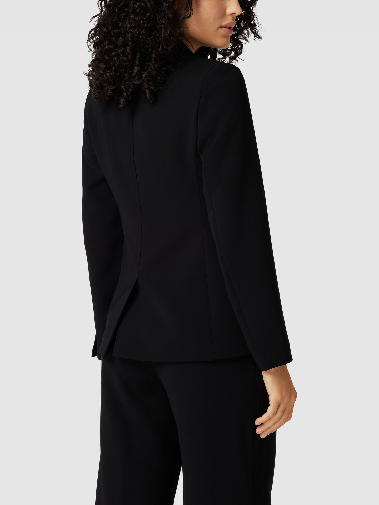 Max Mara Studio Blazer met reverskraag, model 'REFOLO' in zwart online ...