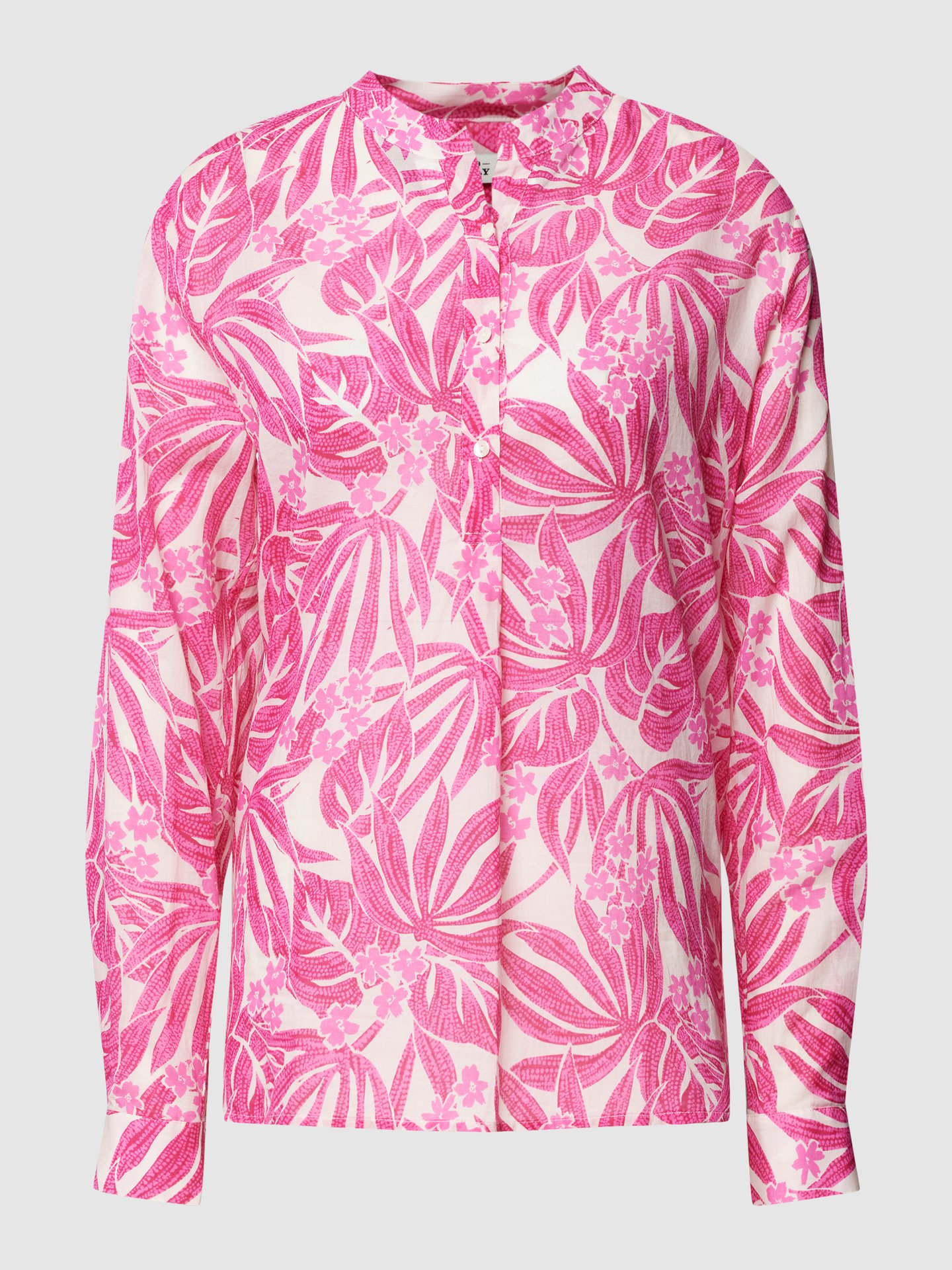 0039 Italy Bluse mit Allover-Muster Modell 'Janice New' (pink) online ...