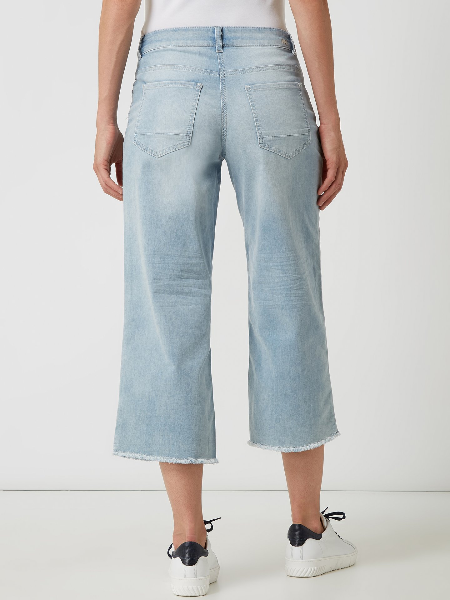 MAC Culotte aus Denim Modell 'Greta' (hellblau) online kaufen