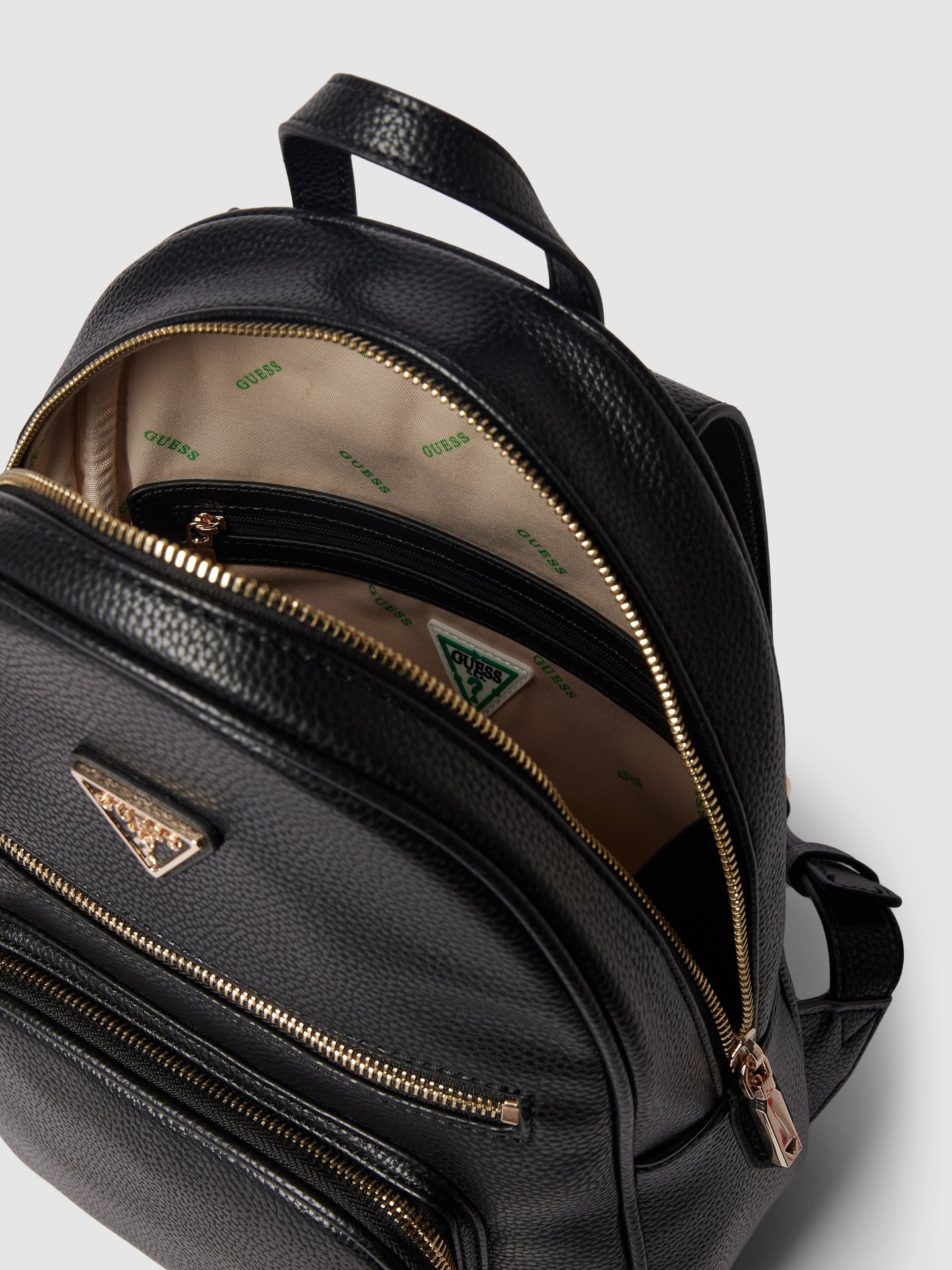 Guess Rugzak met labeldetail, model 'ECO ELEMENTS' in zwart online ...