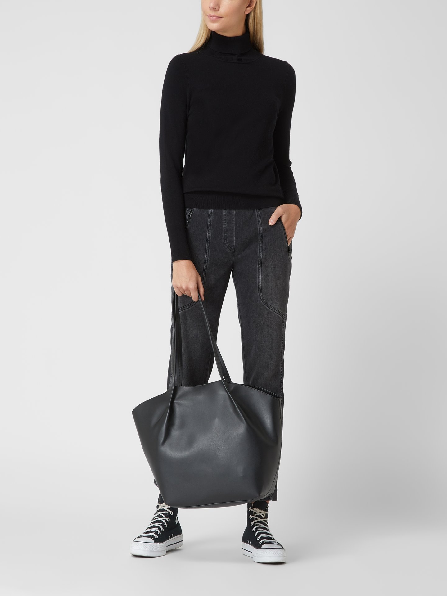 Toni Dress Joggingbroek van denim, model 'Sue' in donkergrijs online ...