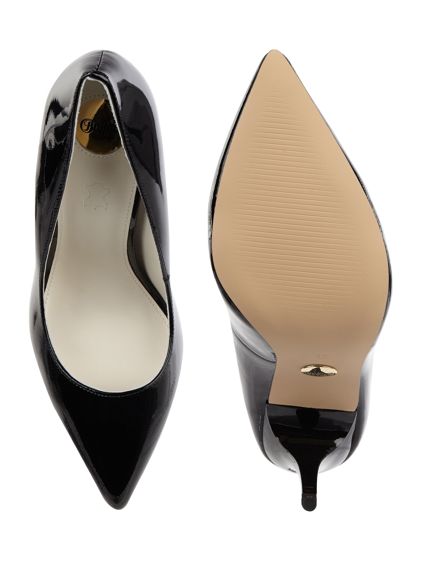 Buffalo Pumps aus Lackleder (schwarz) online kaufen