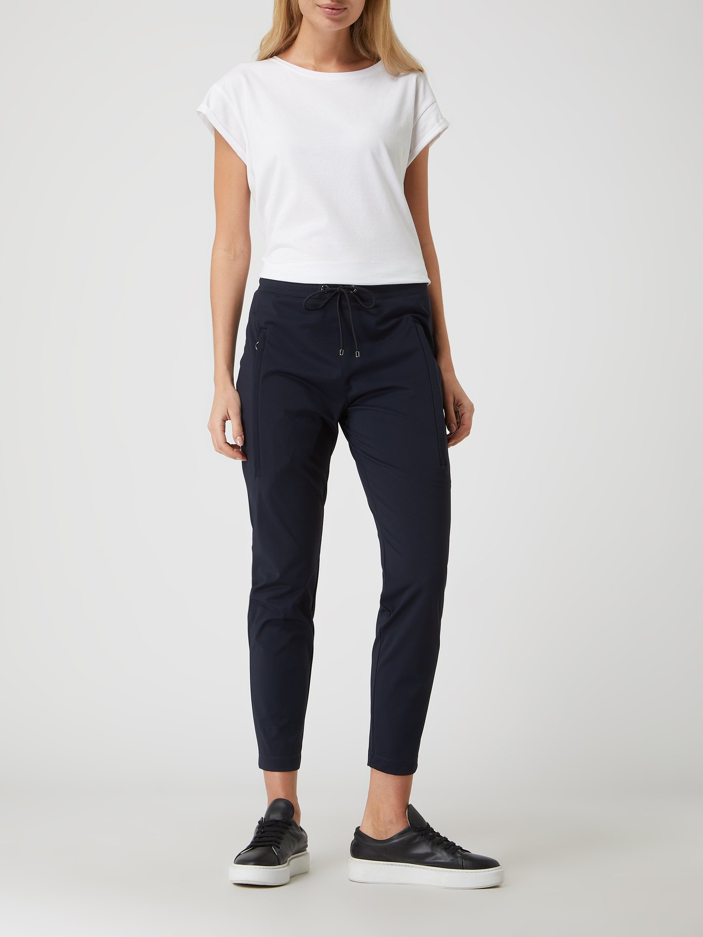 MAC Schlupfhose mit Stretch-Anteil Modell 'Future' (dunkelblau) online kaufen