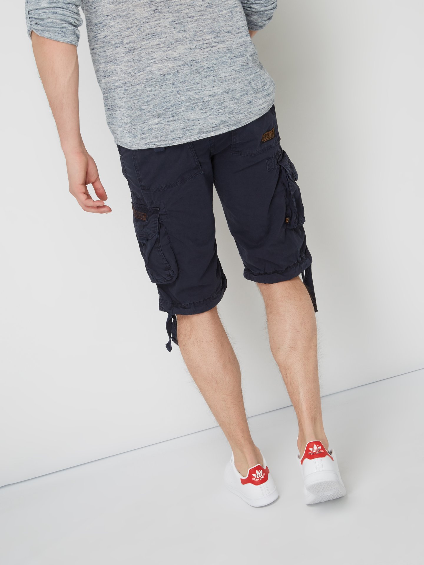 Alpha Industries Jet Short Van Katoen In Marineblauw Online Kopen Pandc