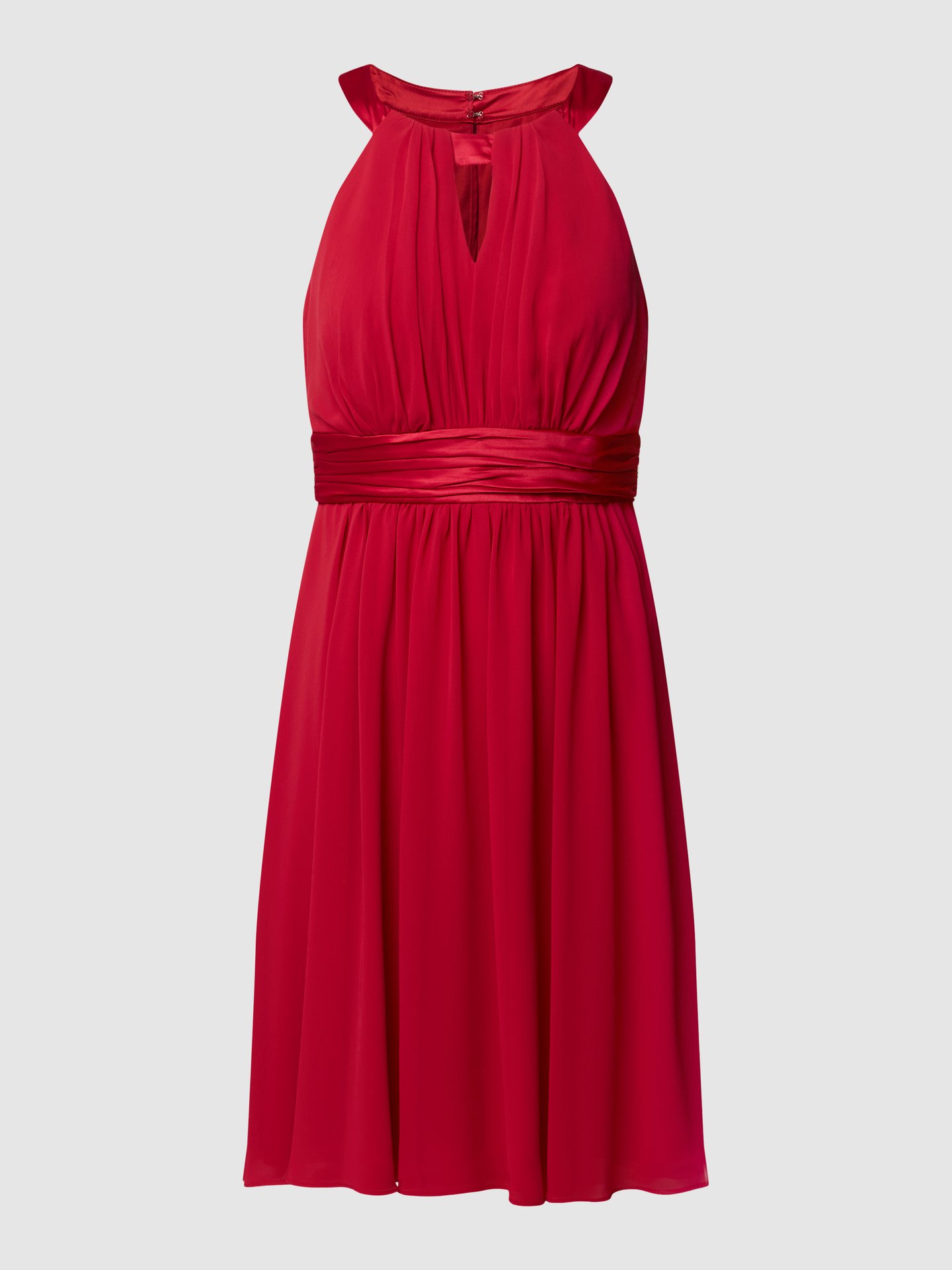 Jake*s Cocktail Cocktailkleid mit amerikanischem Ausschnitt (rot ...