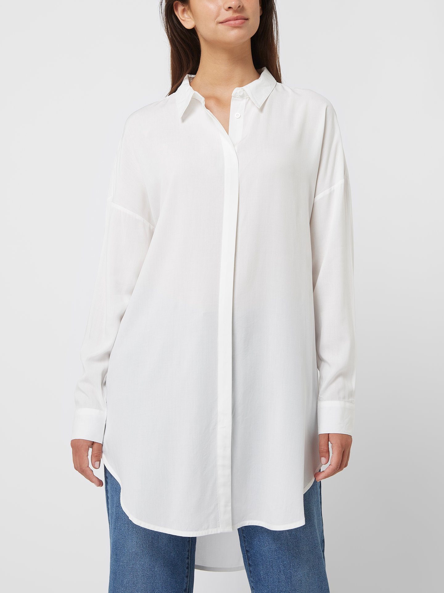 Soft Rebels Longbluse aus Viskose Modell 'Freedom' (weiß) online kaufen