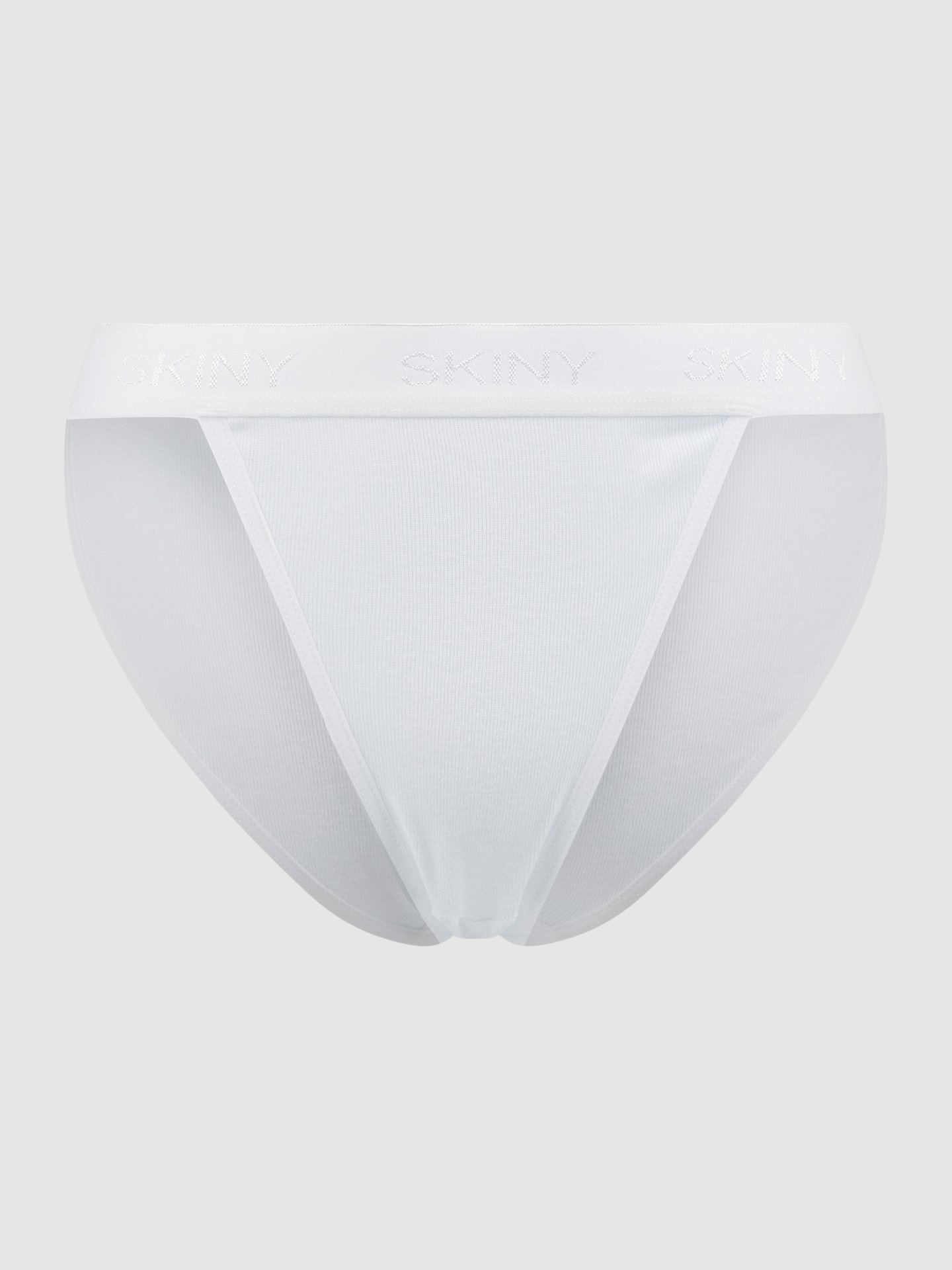 Skiny Slip aus Baumwolle Modell 'Tanga Briefs' (weiß) online kaufen