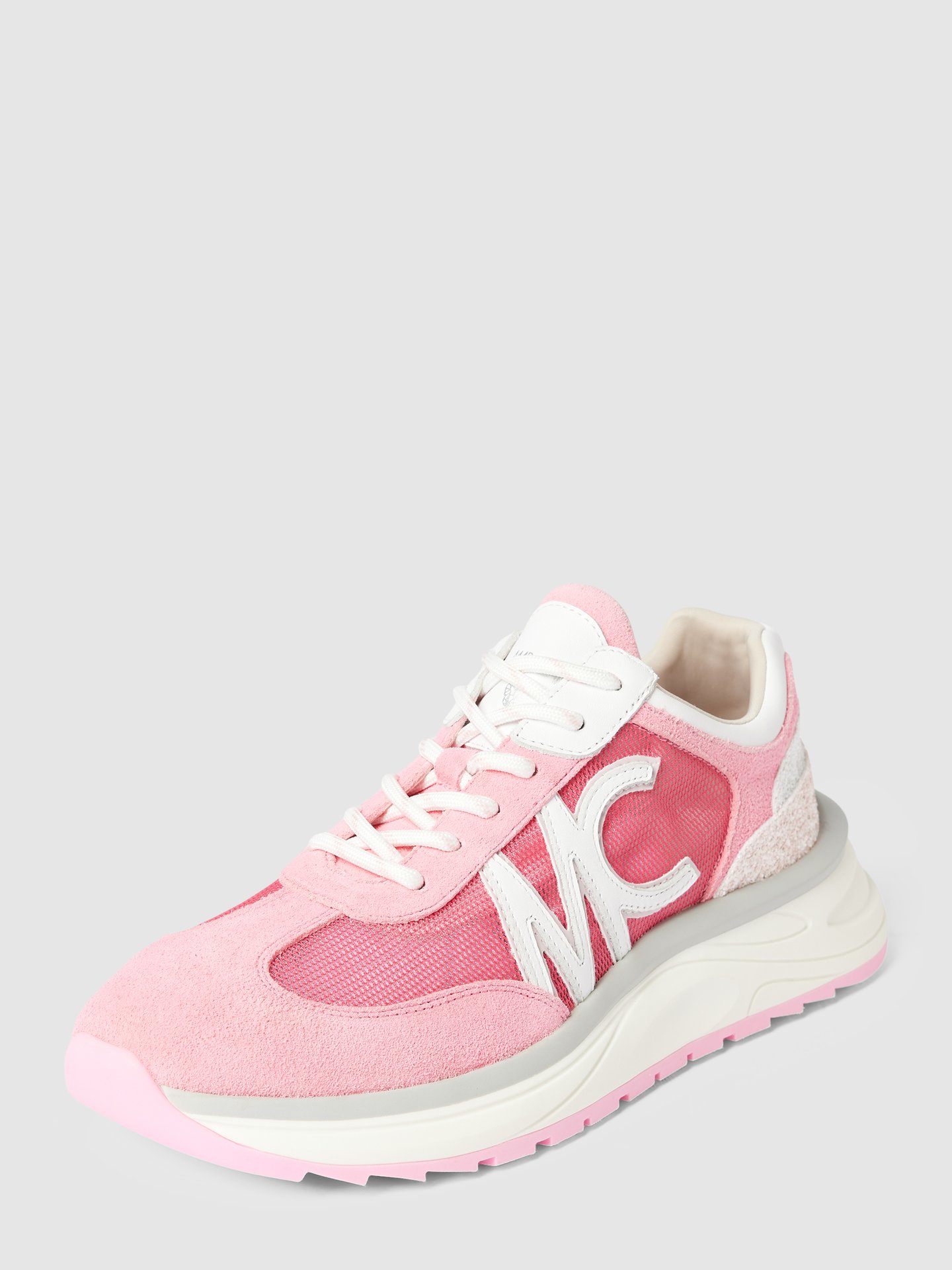 Marc Cain Bags & Shoes Sneaker mit Label-Patch (pink) online kaufen