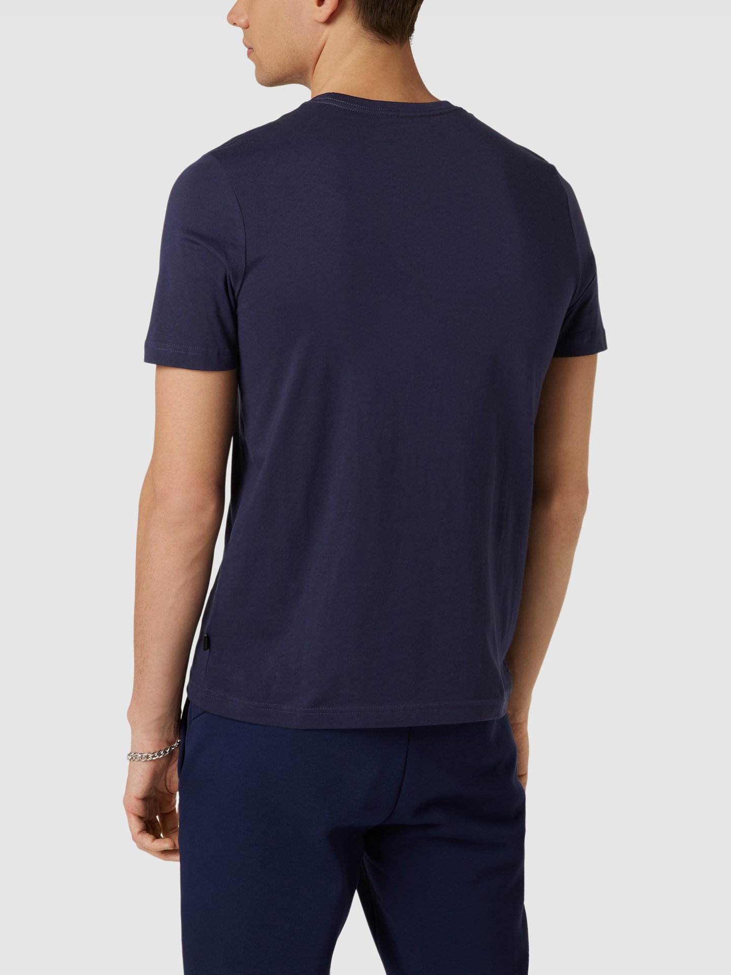 PUMA PERFORMANCE T-Shirt mit Label-Print (dunkelblau) online kaufen