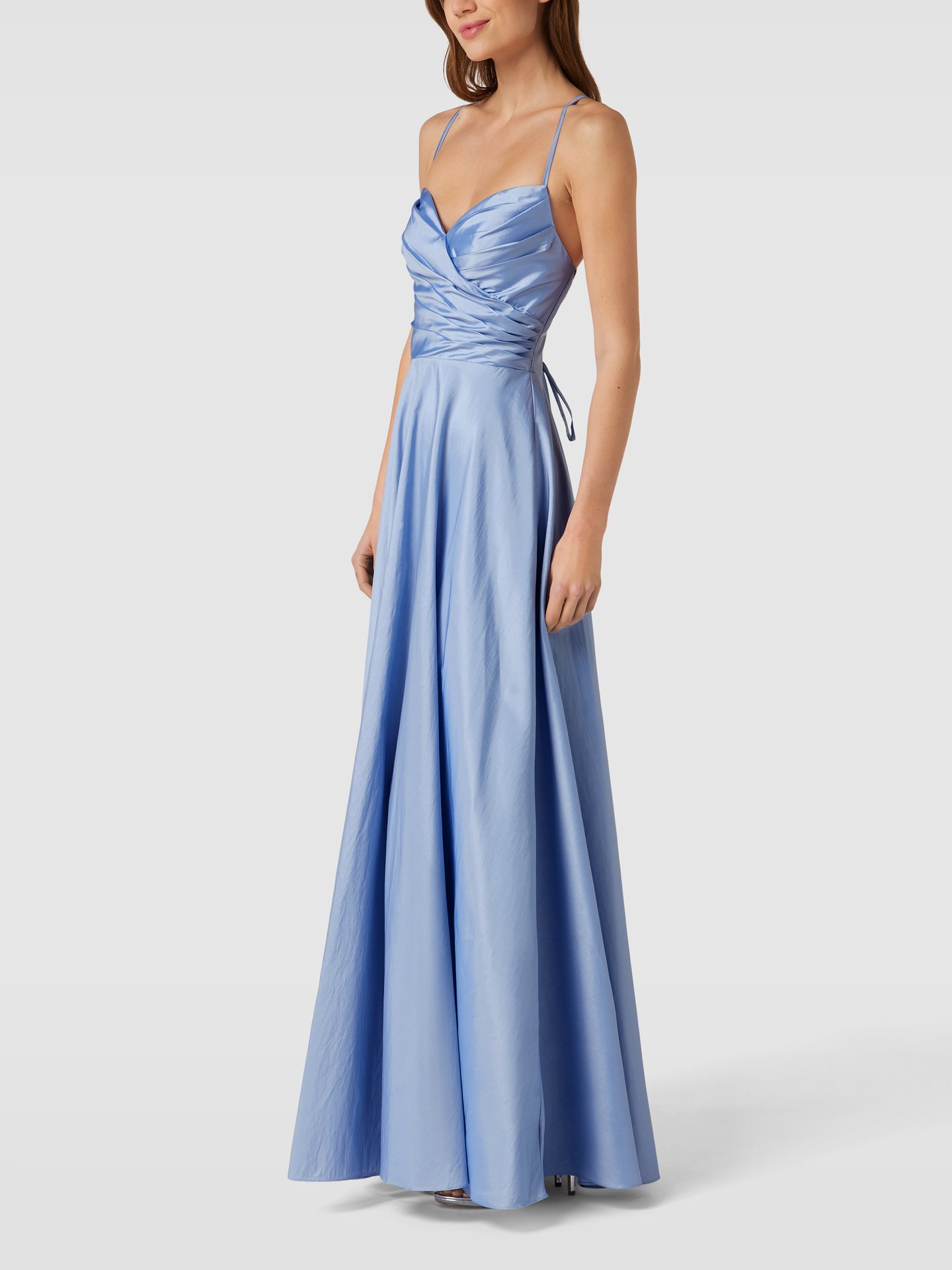 Luxuar Abendkleid mit Herz-Ausschnitt (hellblau) online kaufen