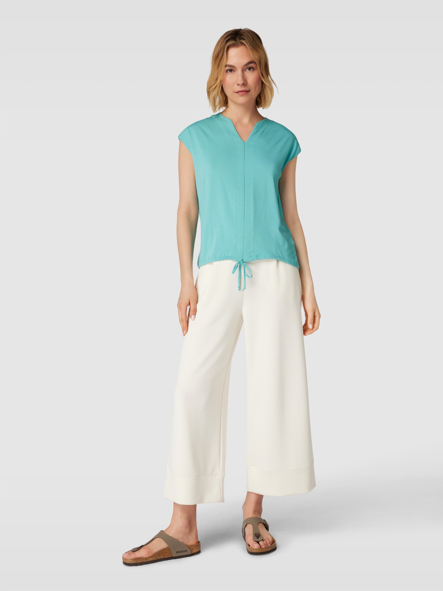 Christian Berg Woman T-Shirt mit Kappärmeln (helltuerkis) online kaufen