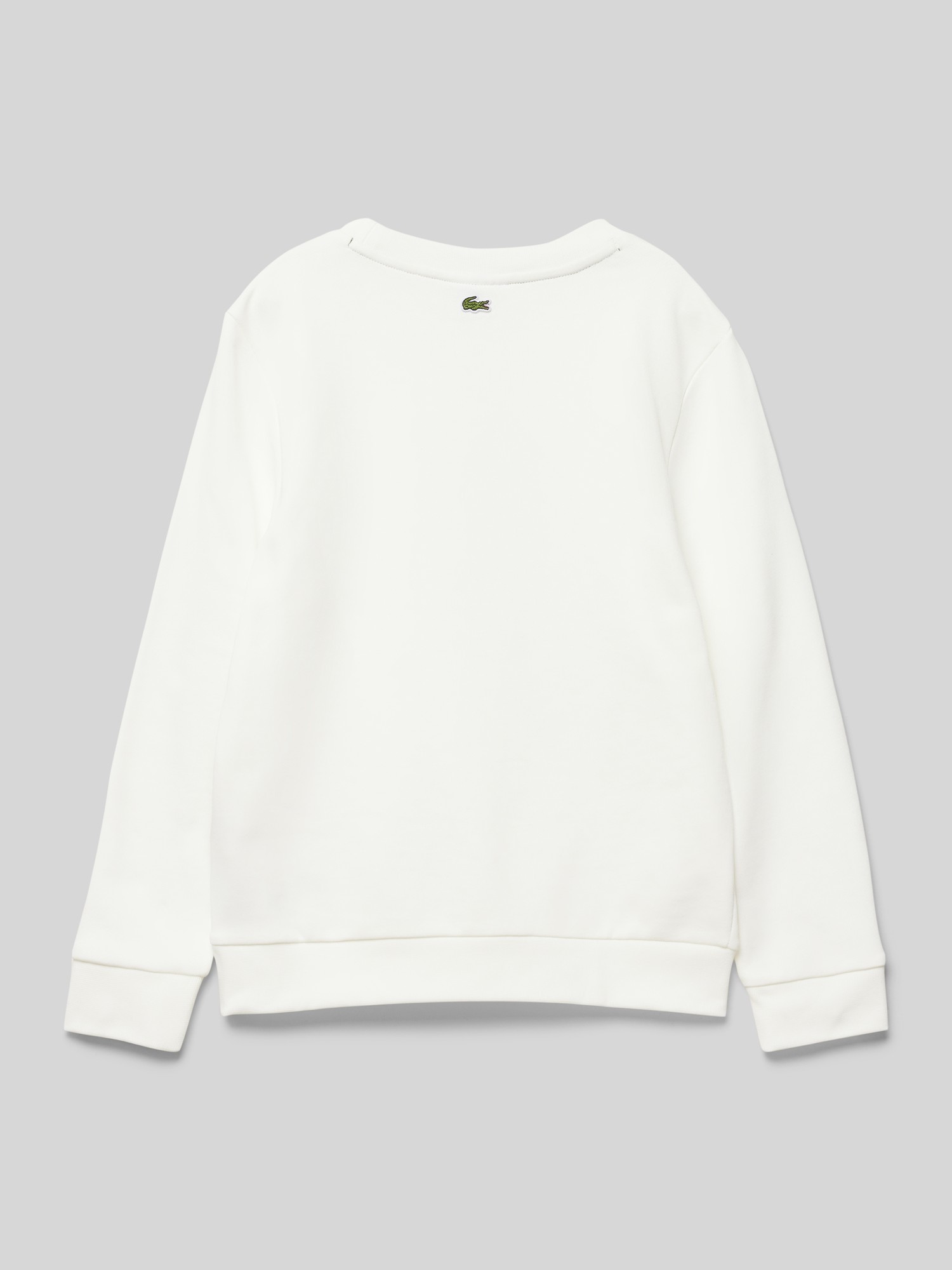 Lacoste Sweatshirt mit Label-Print (offwhite) online kaufen