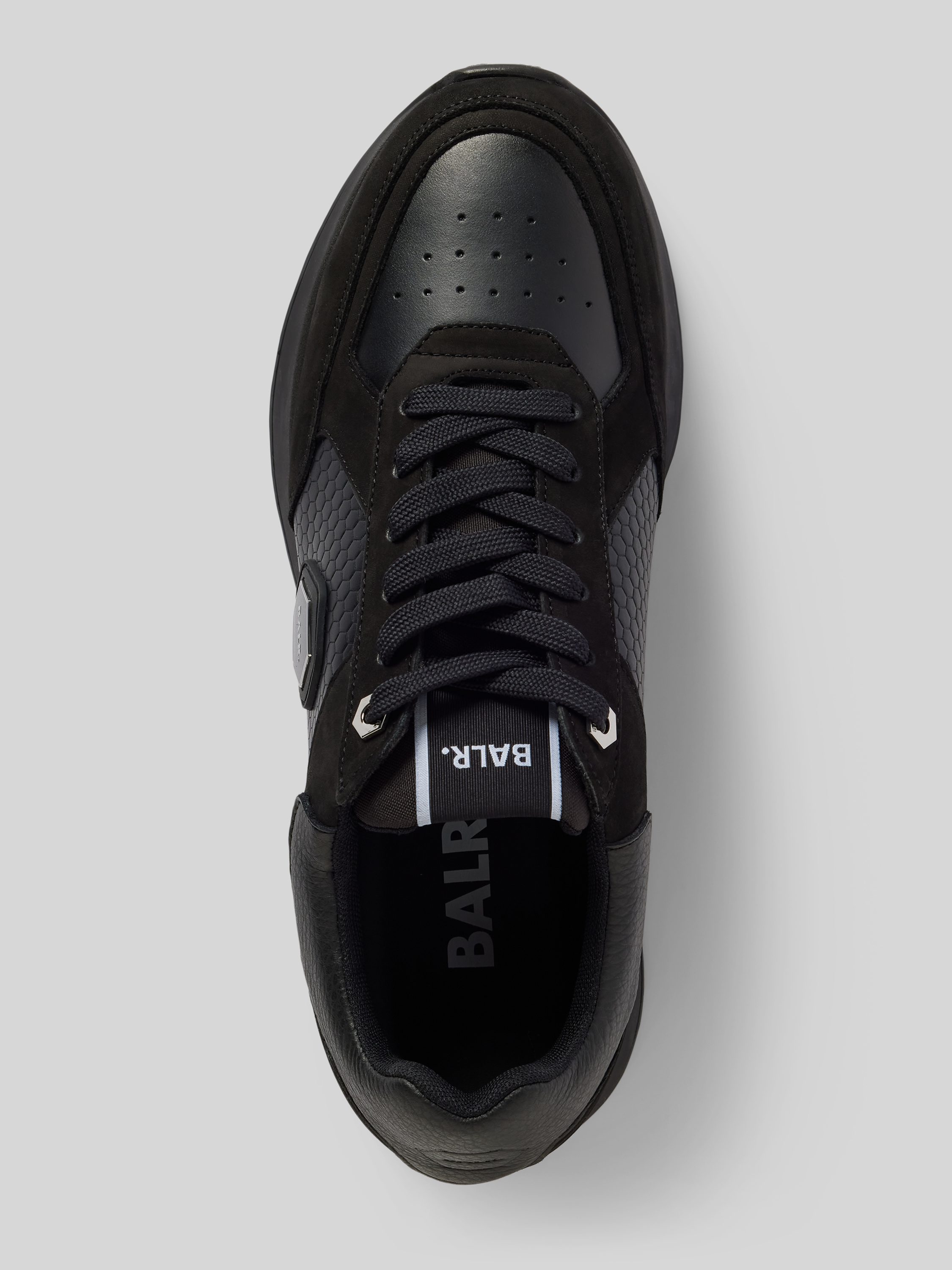 Balr. Herren Sneaker mit Label-Details Modell 'Hexline' (black) online ...