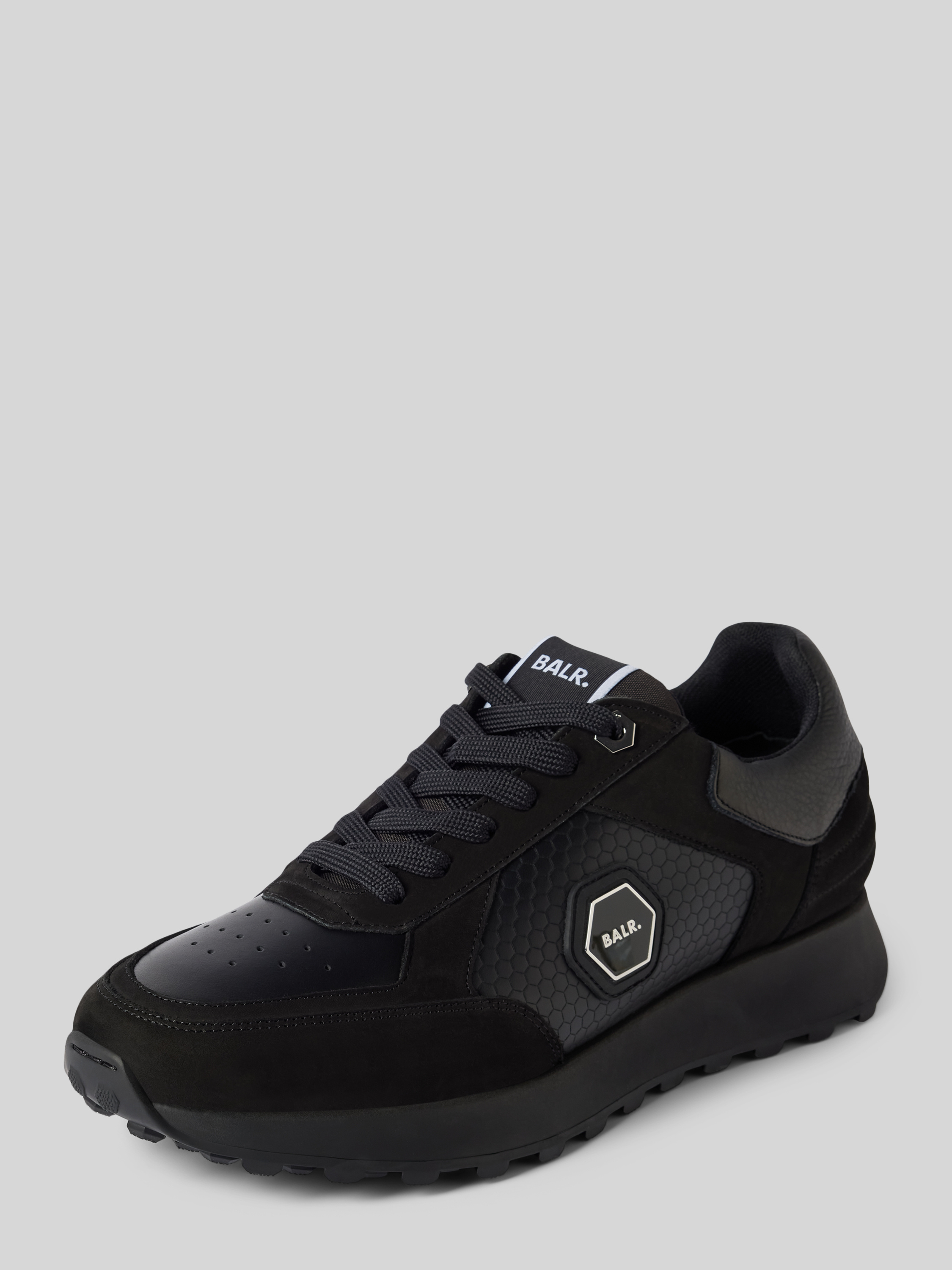 Balr. Herren Sneaker mit Label-Details Modell 'Hexline' (black) online ...