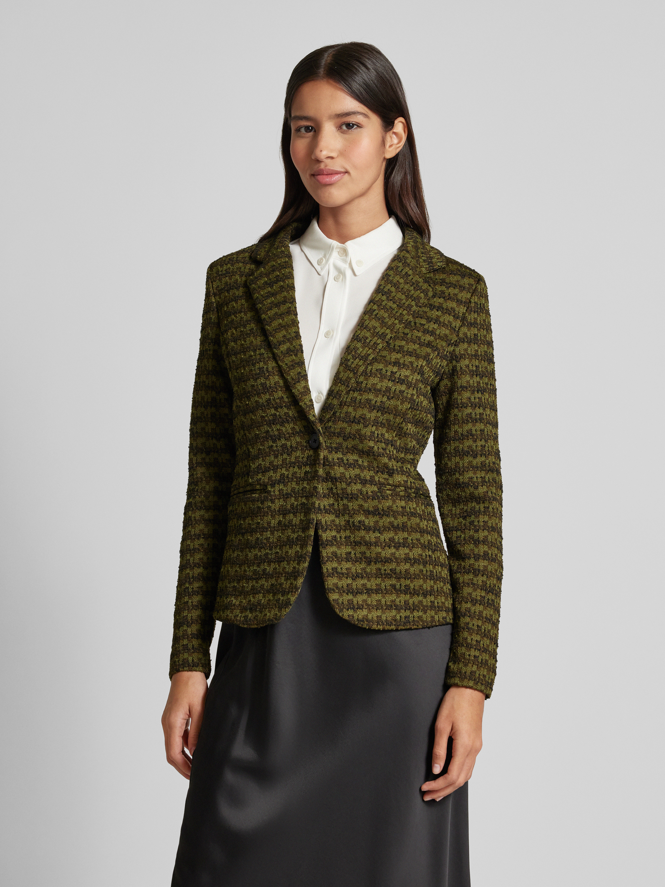 ICHI Blazer mit Reverskragen Modell 'KATE' (gruen) online kaufen