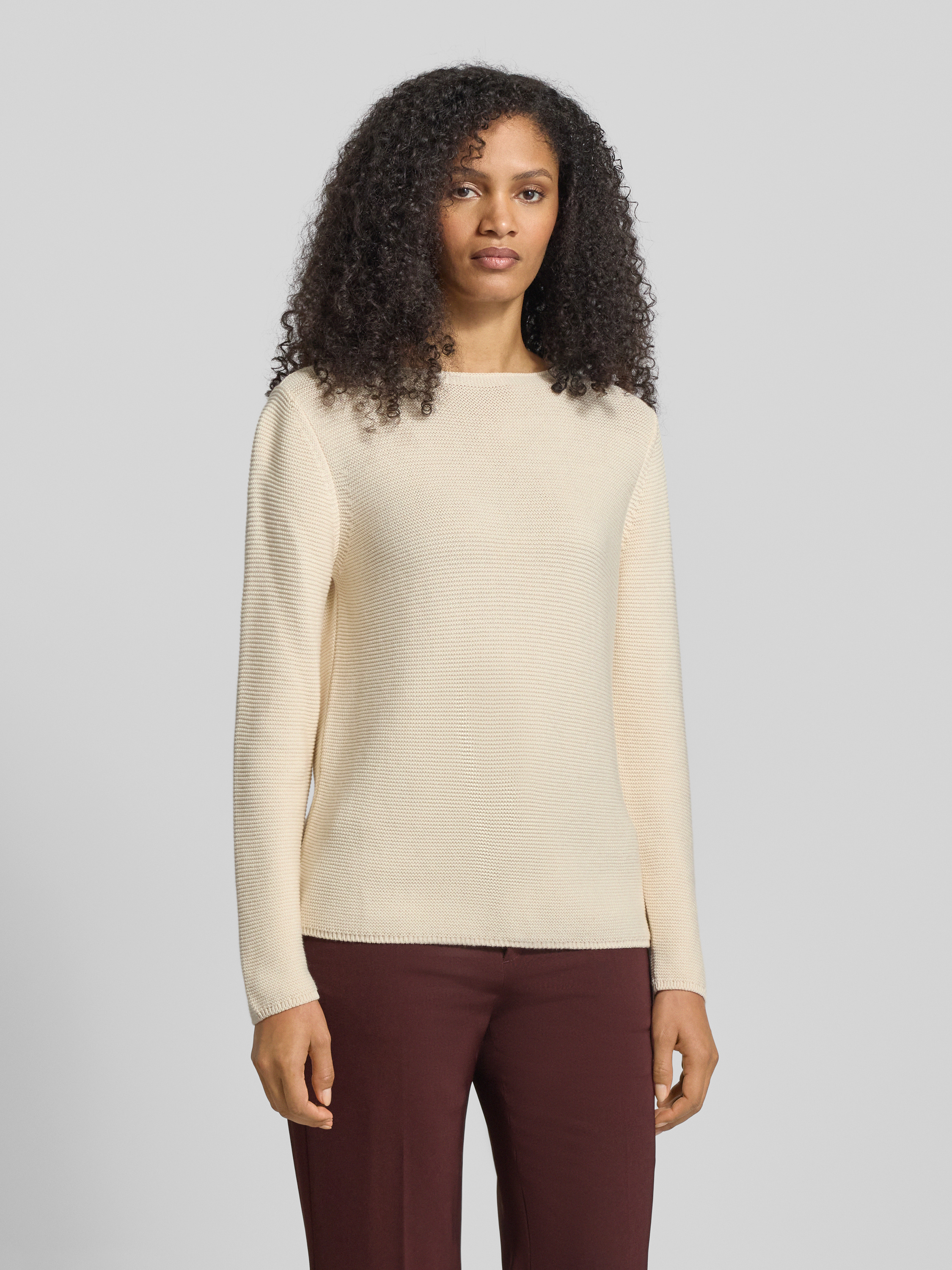 Marc O'Polo Regular Fit Strickpullover aus reiner Baumwolle (offwhite ...
