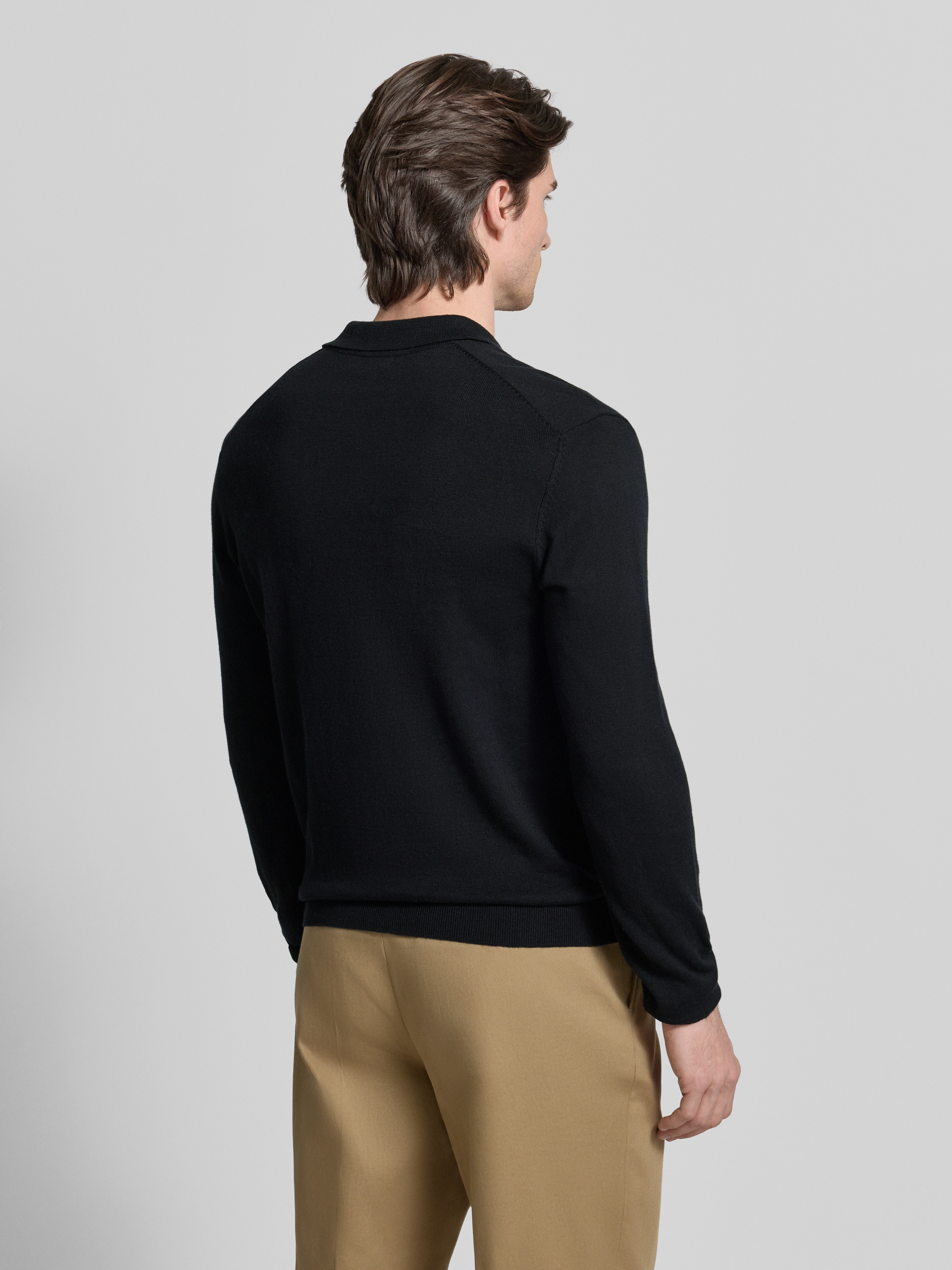 Casual Friday Gebreide pullover van een mix van katoen en kasjmier ...