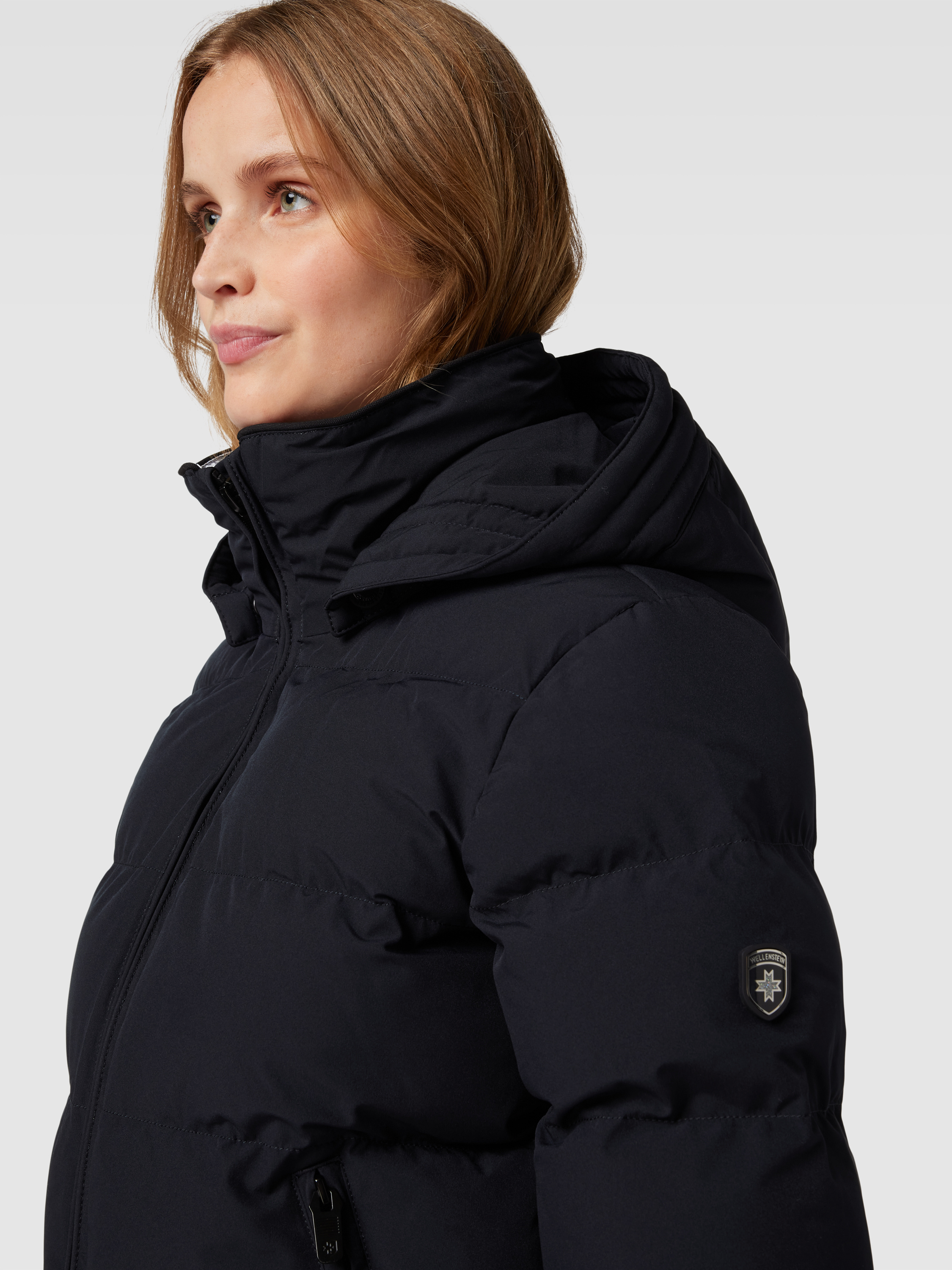 Wellensteyn Functioneel jack met capuchon, model 'GOLDMINE SHORT 565' in marineblauw online ...