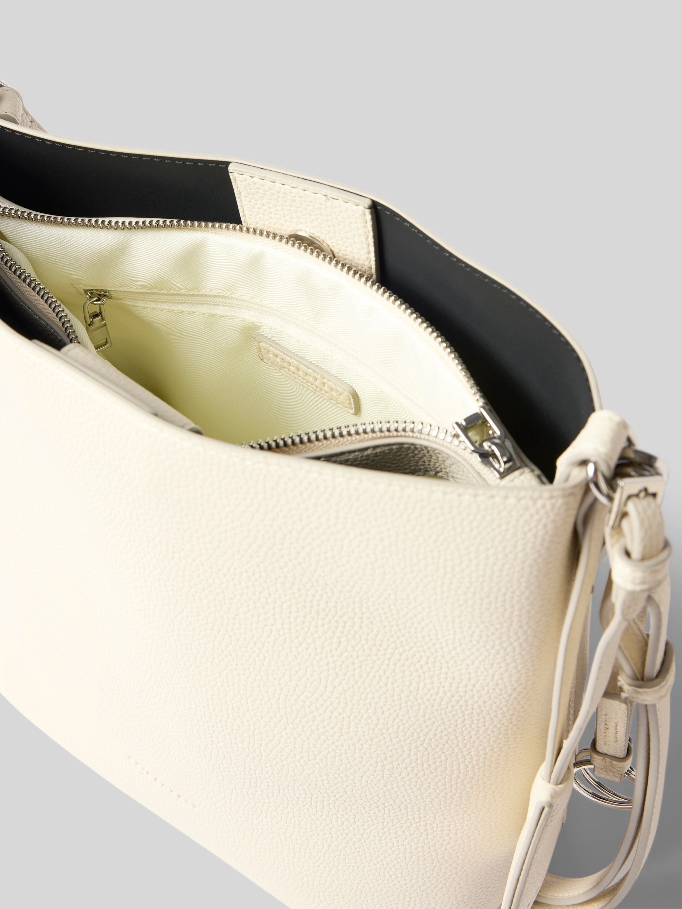 Kup online Seidenfelt Hobo bag z wytłoczone logo model 'LOHJA' (beżowy)