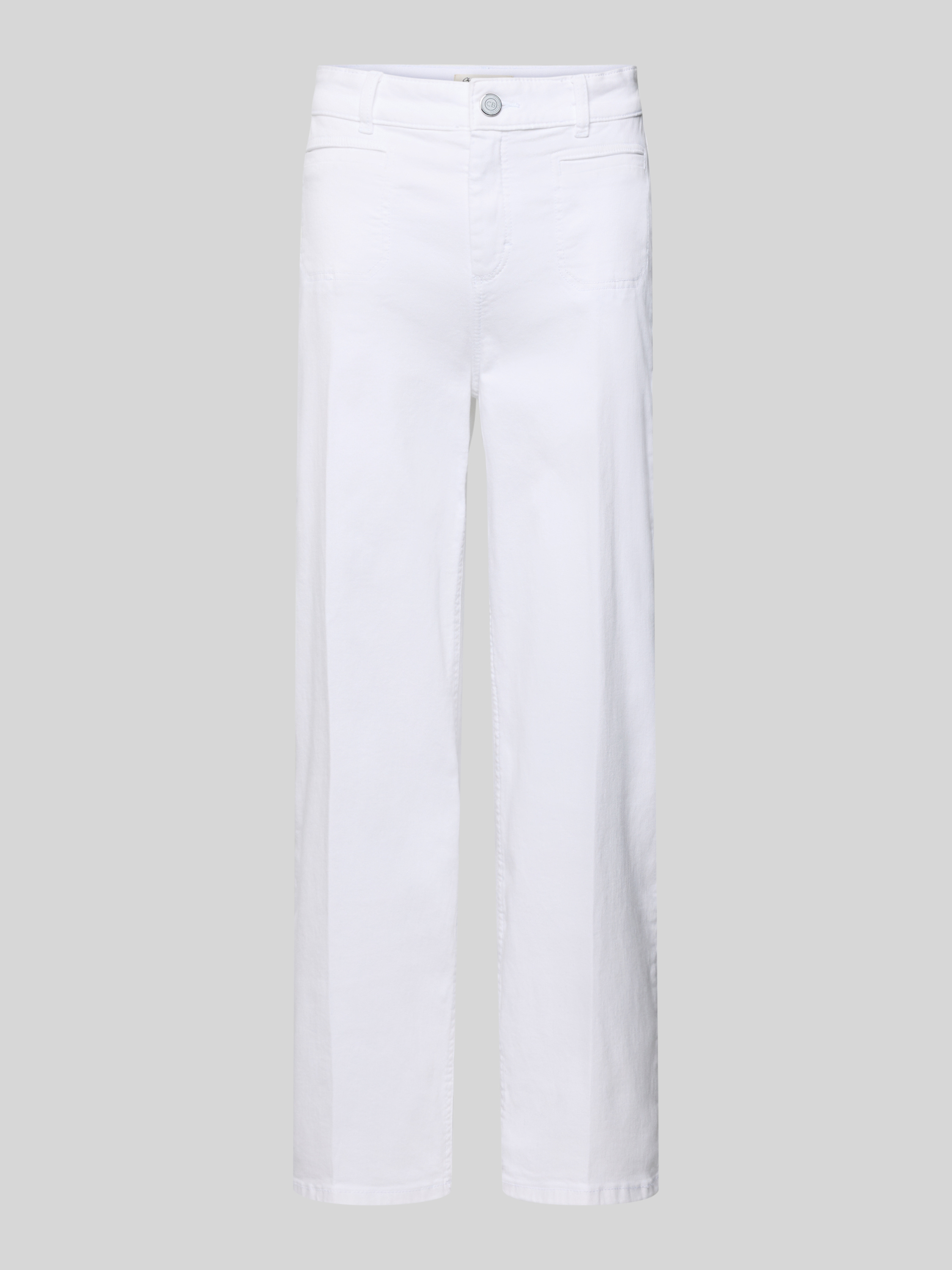 Christian Berg Woman Jeans in verkürzter Passform (weiss) online kaufen
