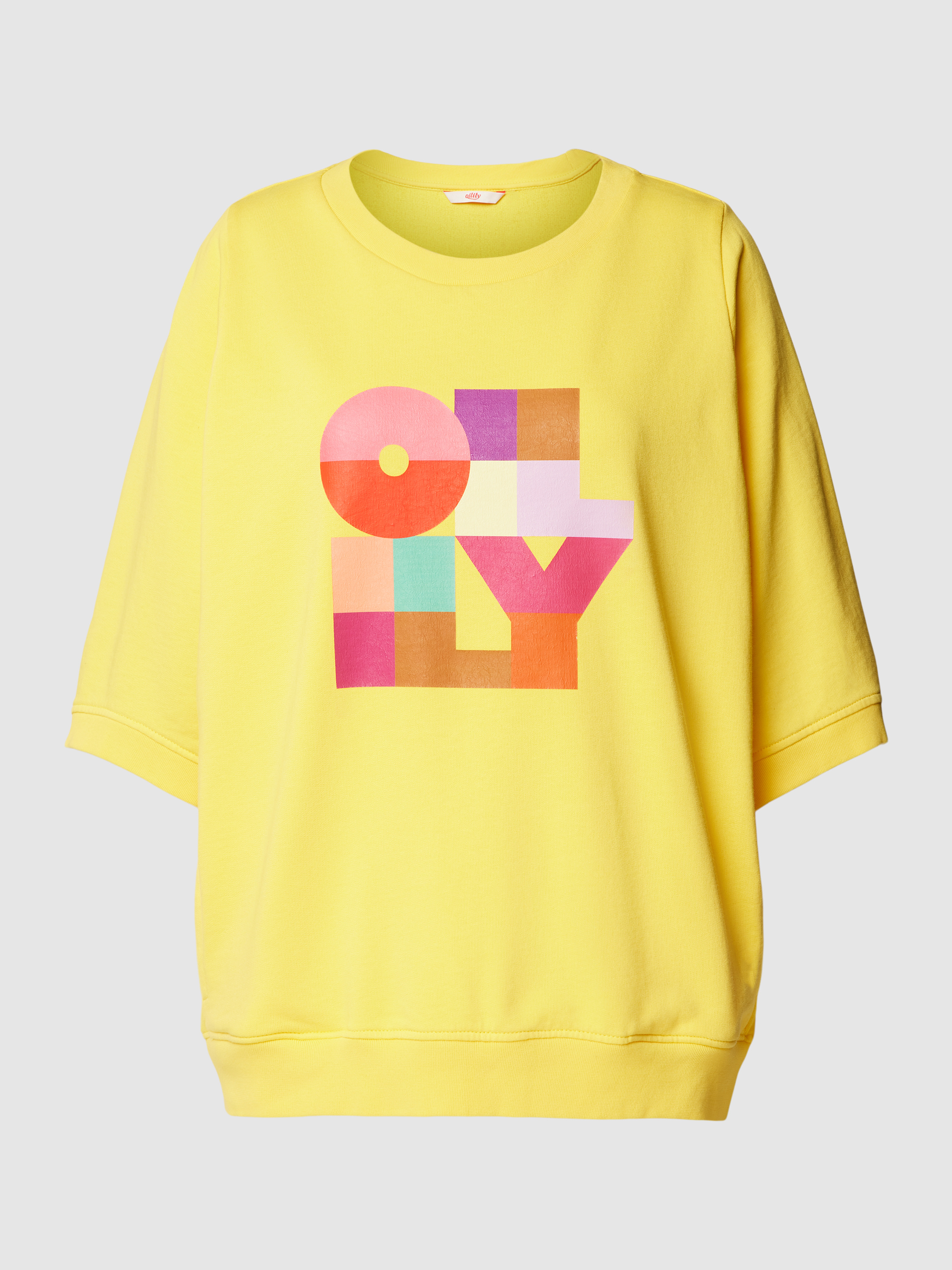 Oilily Oversized Sweatshirt mit 1/2-Arm Modell 'HAN' (gelb) online kaufen