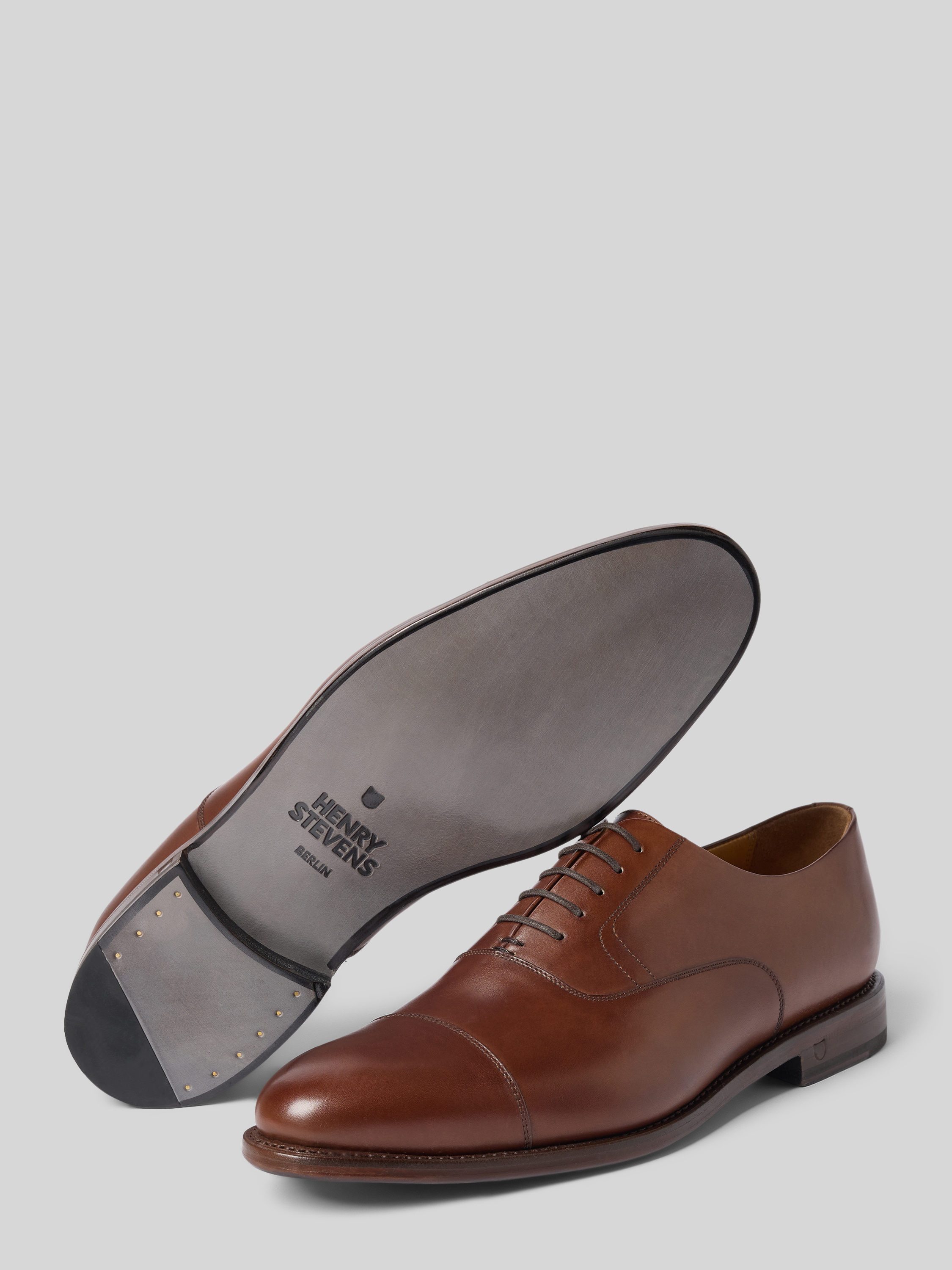 Henry Stevens Derby aus Leder mit Schnürung Modell 'Marshall ...