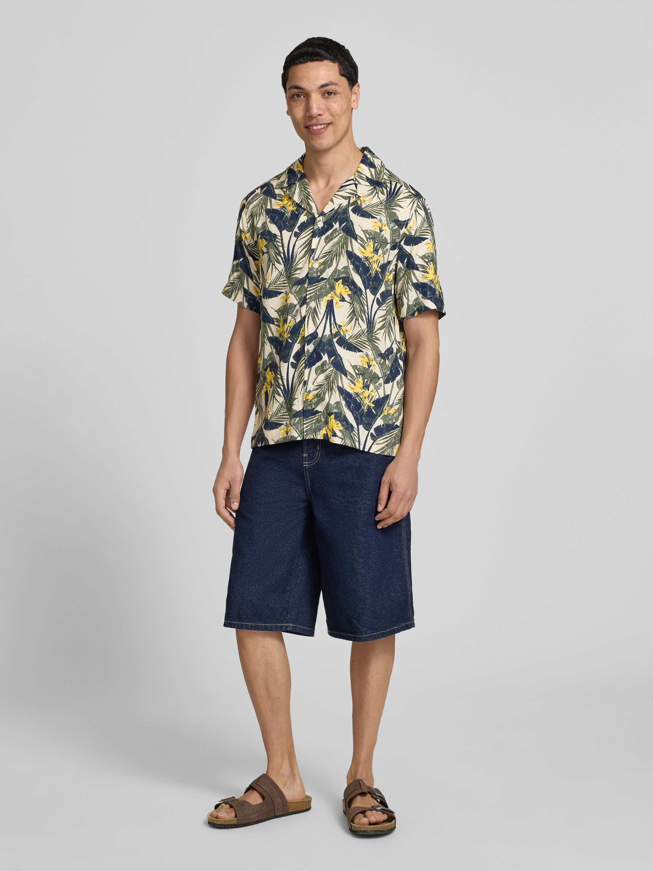 Only & Sons Regular Fit Freizeithemd aus reiner Viskose Modell 'DASH ...