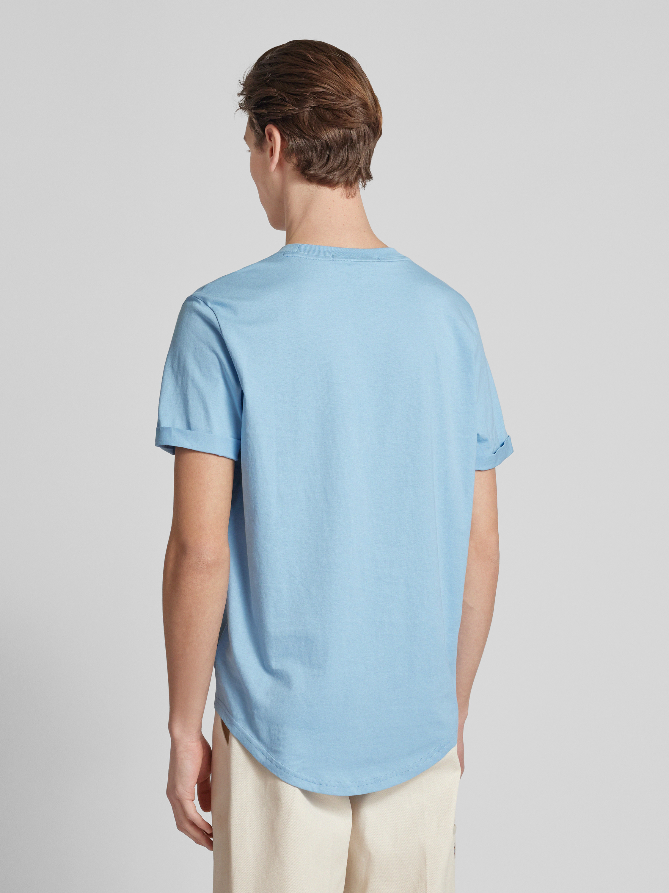 Calvin Klein Jeans T-Shirt mit Label-Patch (hellblau) online kaufen