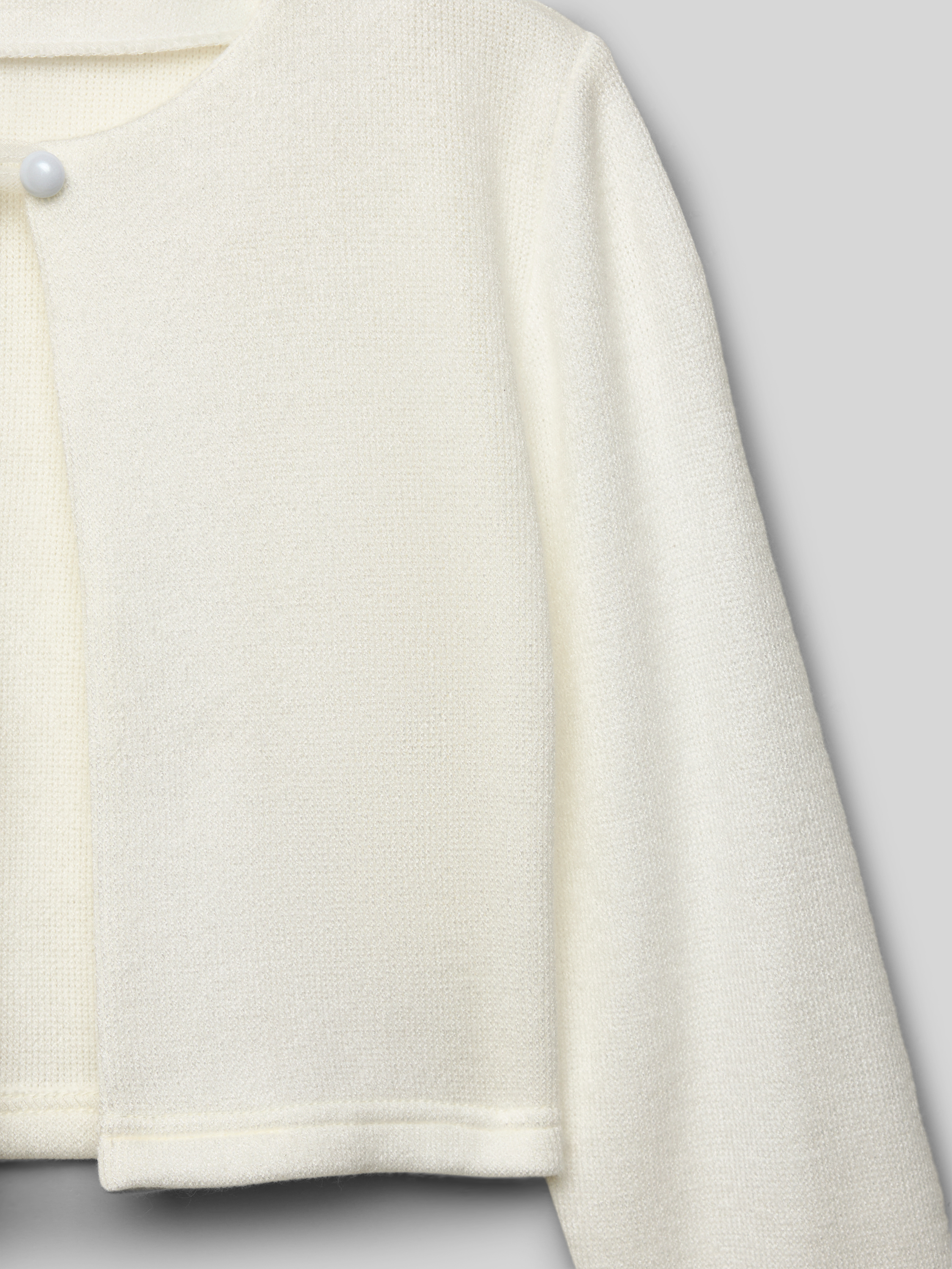 Une Hautre Couture Regular fit jack in gebreide look in offwhite online ...