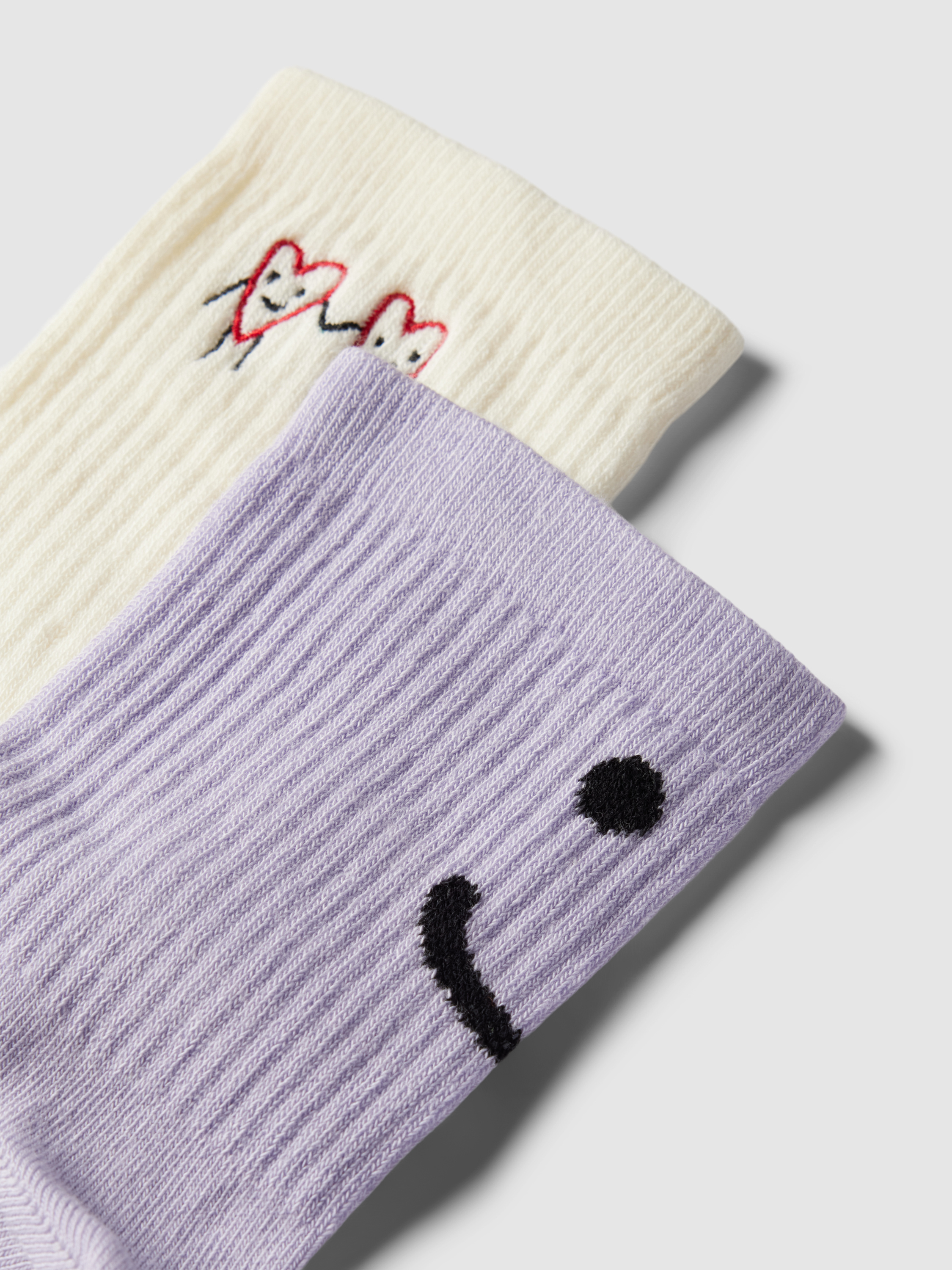 Jake*s Casual Socken in Two-Tone-Machart (flieder) online kaufen