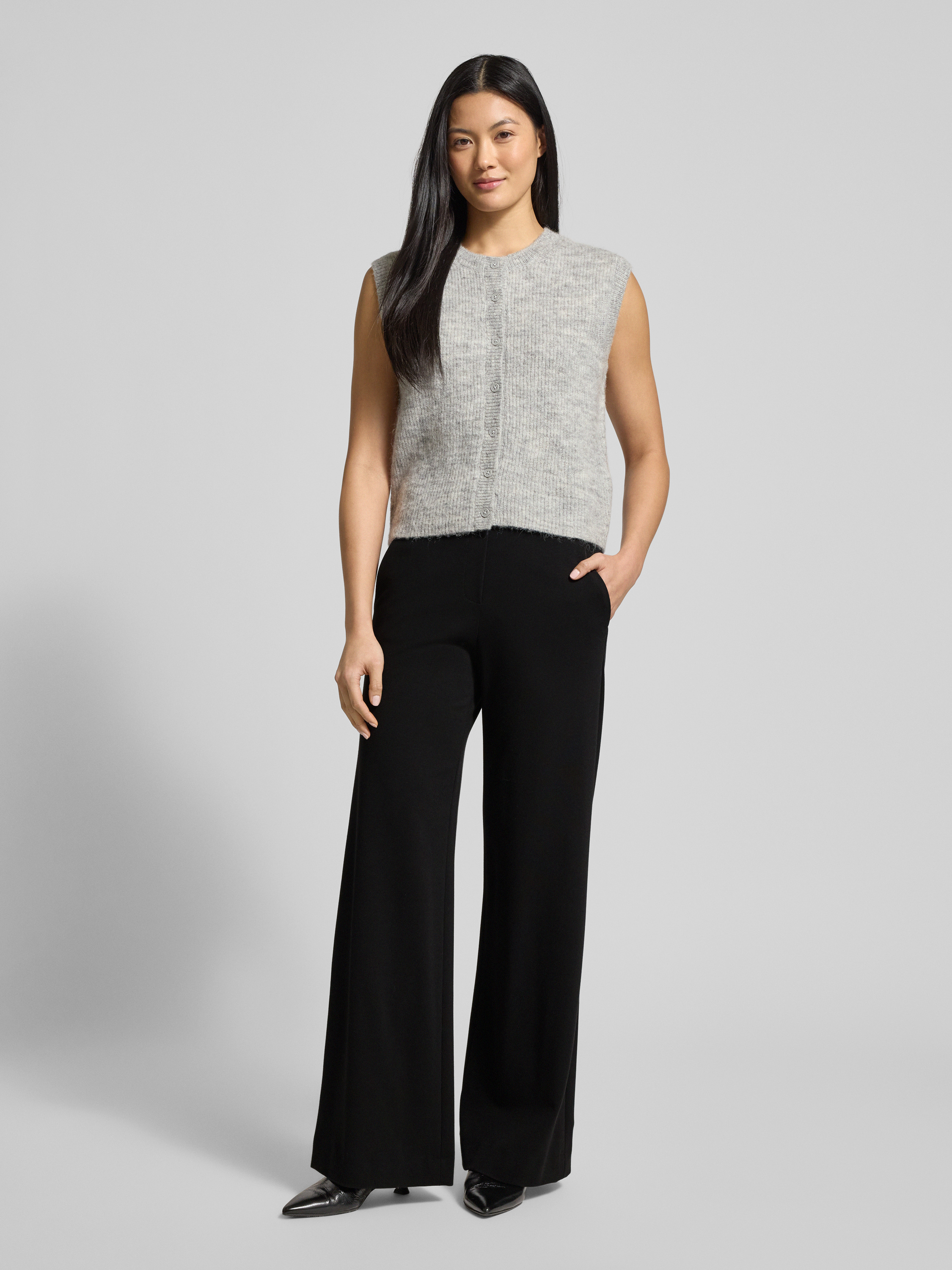 Kup online SEDUCTIVE Spodnie materiałowe z wpuszczanymi kieszeniami w stylu francuskim model ...