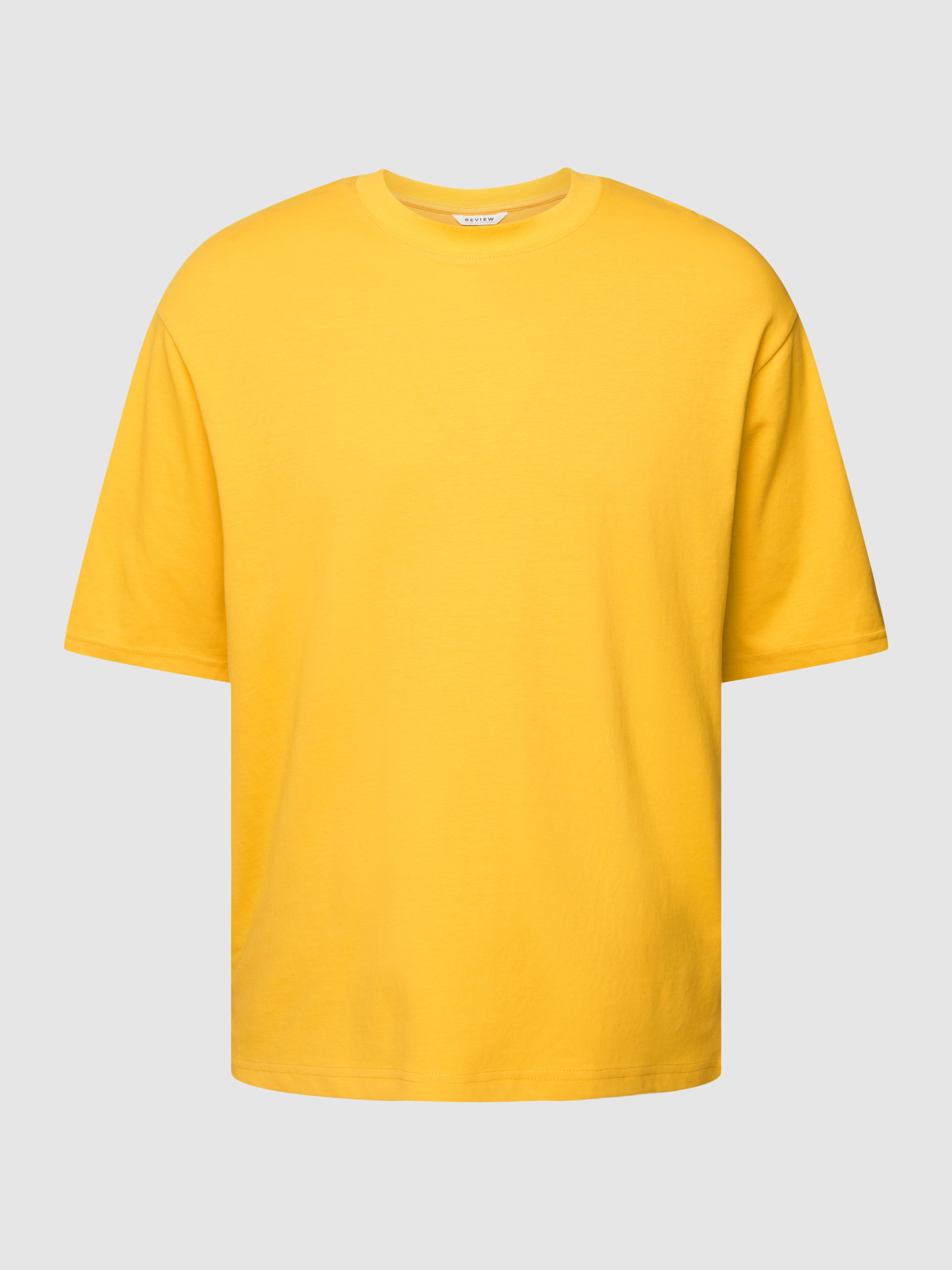 REVIEW Oversized T-shirt met ronde hals in geel online kopen | P&C