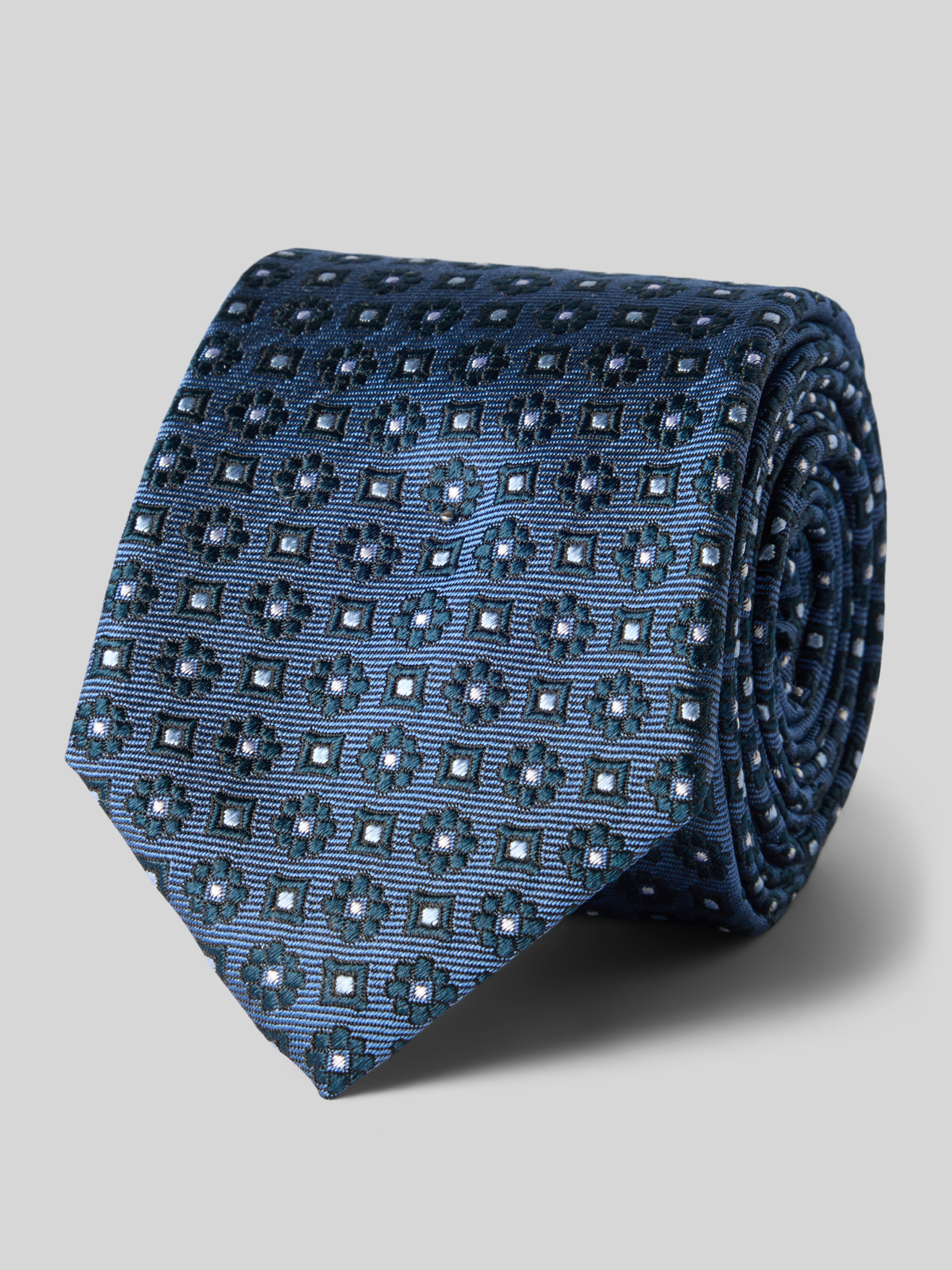 OLYMP Krawatte mit Label-Detail (marine) online kaufen