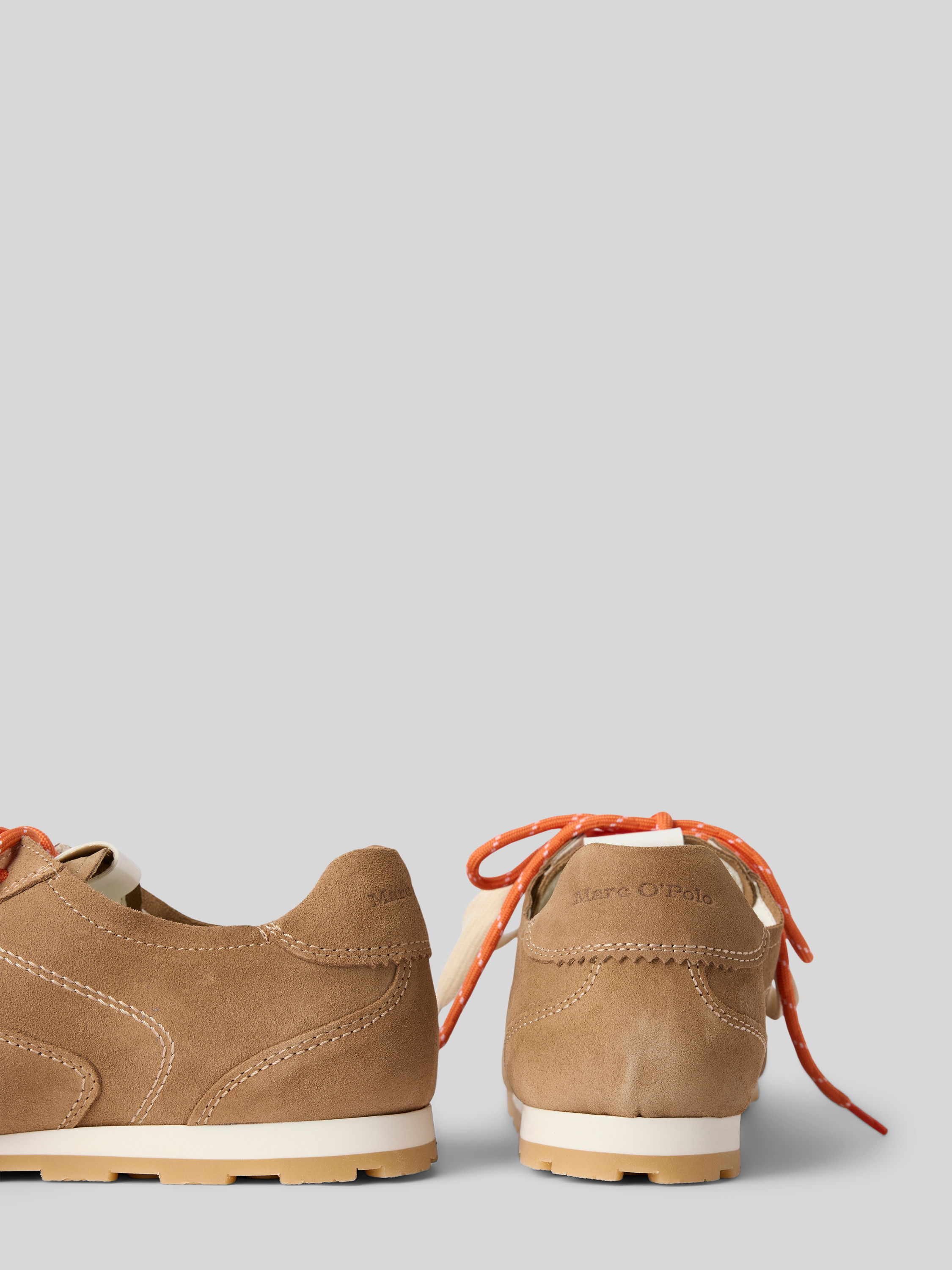 Kup online Marc O'Polo Sneakersy niskie ze skóry welurowej model ...