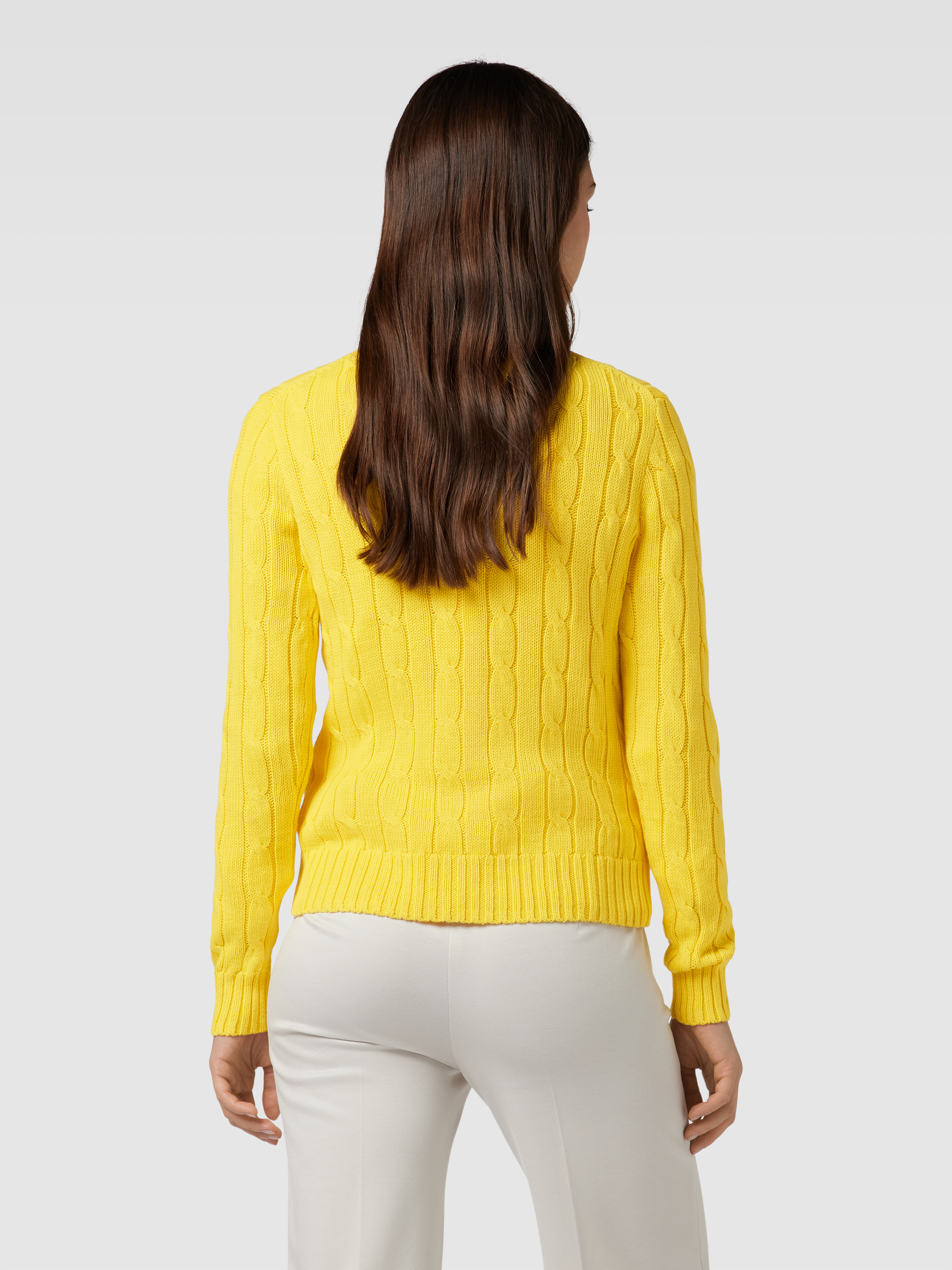 Polo Ralph Lauren Strickpullover mit Zopfmuster (light coral) online kaufen