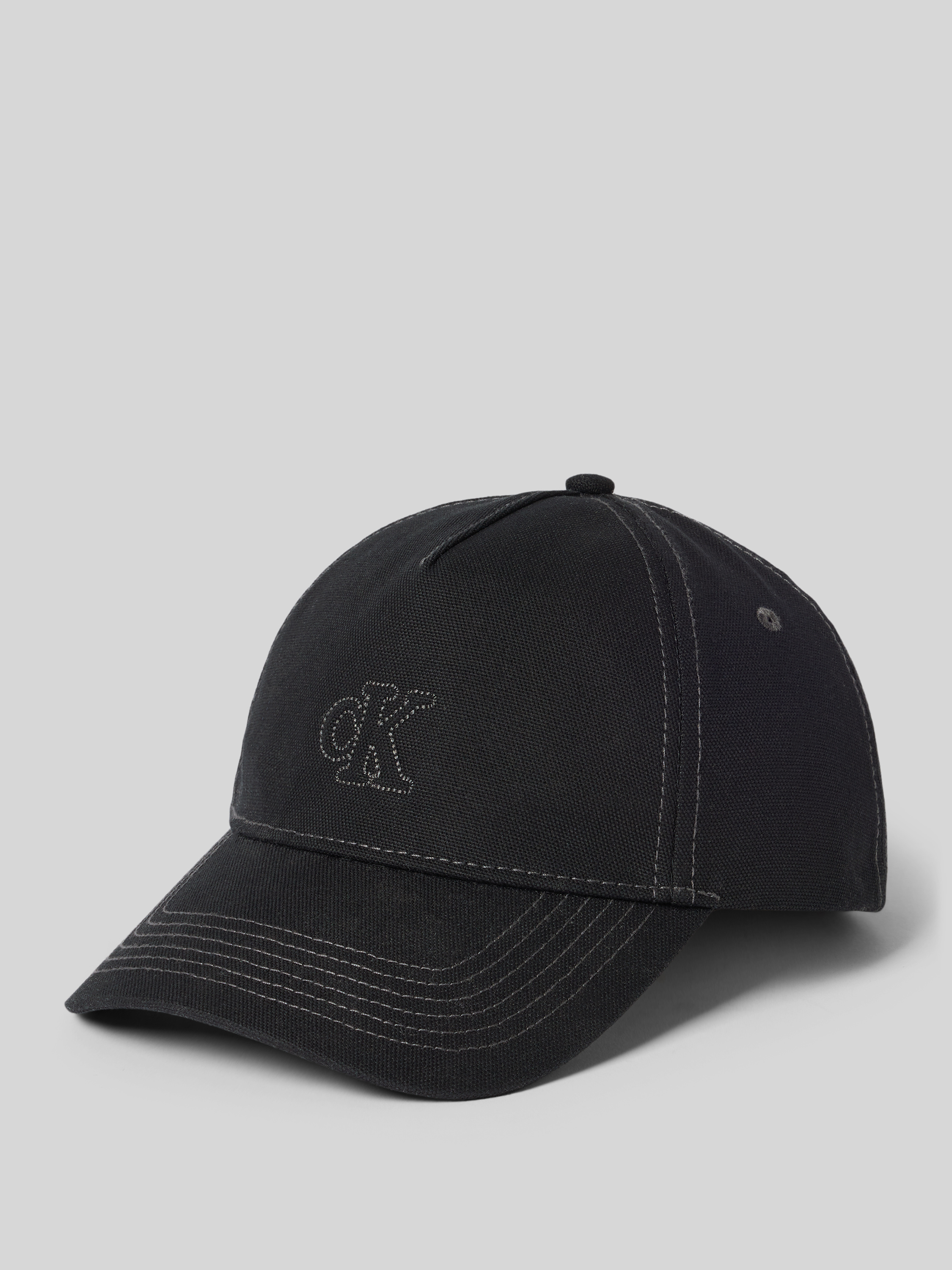 CK Calvin Klein Cap aus Baumwolle mit Logo (black) online kaufen