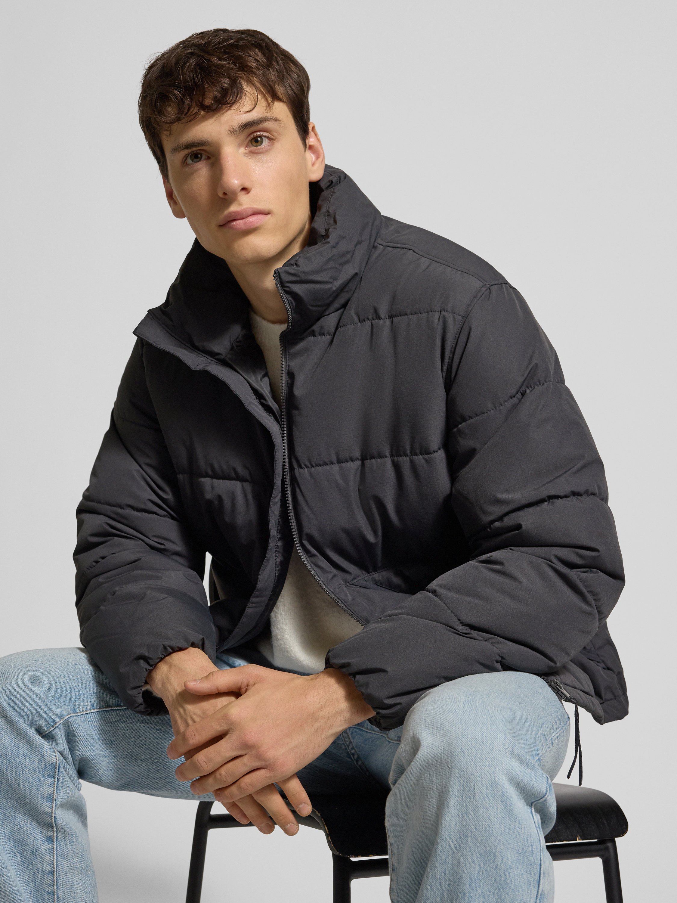 Only & Sons Regular Fit Puffer Jacket mit Stehkragen Modell 'PACK ...